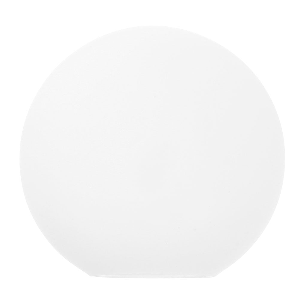 unbranded Frosted Glass Globe Lamp Shade Milky White Round Replacement ...