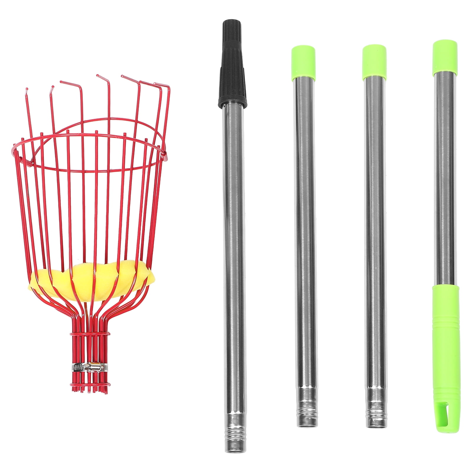 unbranded Fruit Picker Telescoping Apple Picker Pole With Basket ...