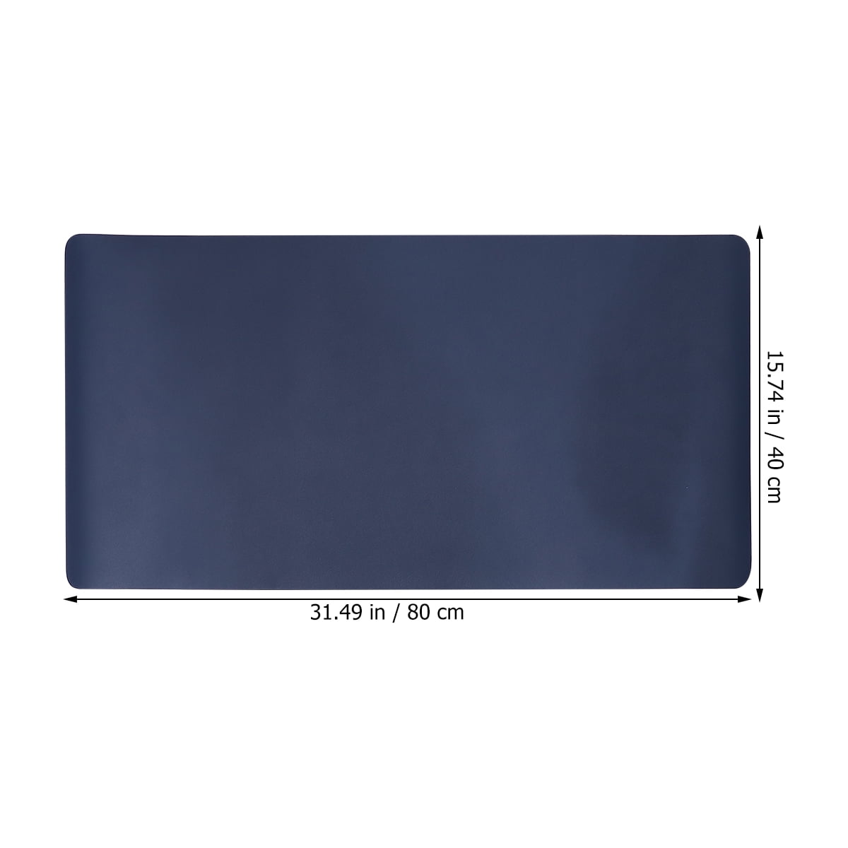 Worgeous Blue PU Mouse Pad DoubleSided Design Soft Comfortable Gaming ...