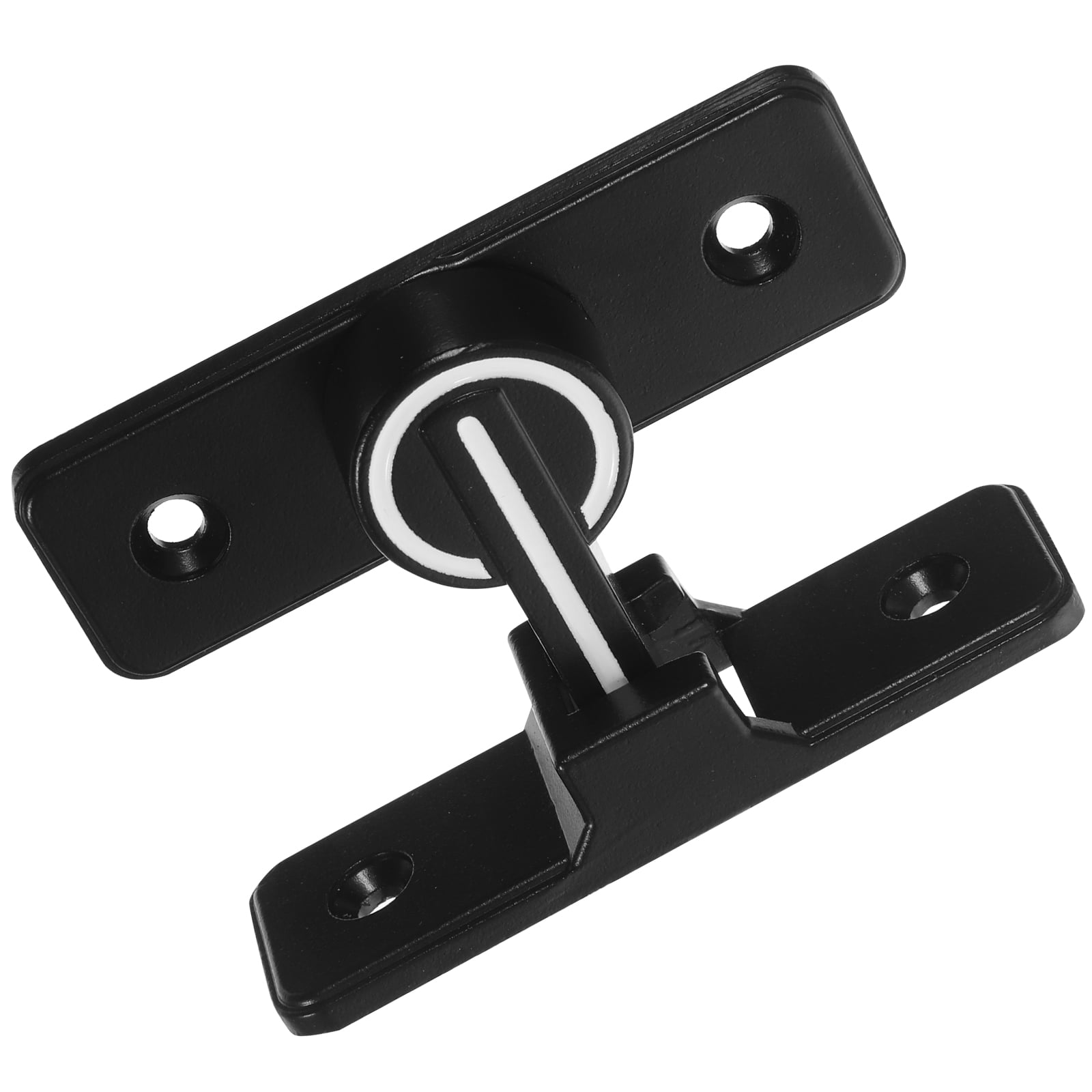 90 Degree Luminous Barn Door Latch and Set Gate Lock Hasp - Walmart.com