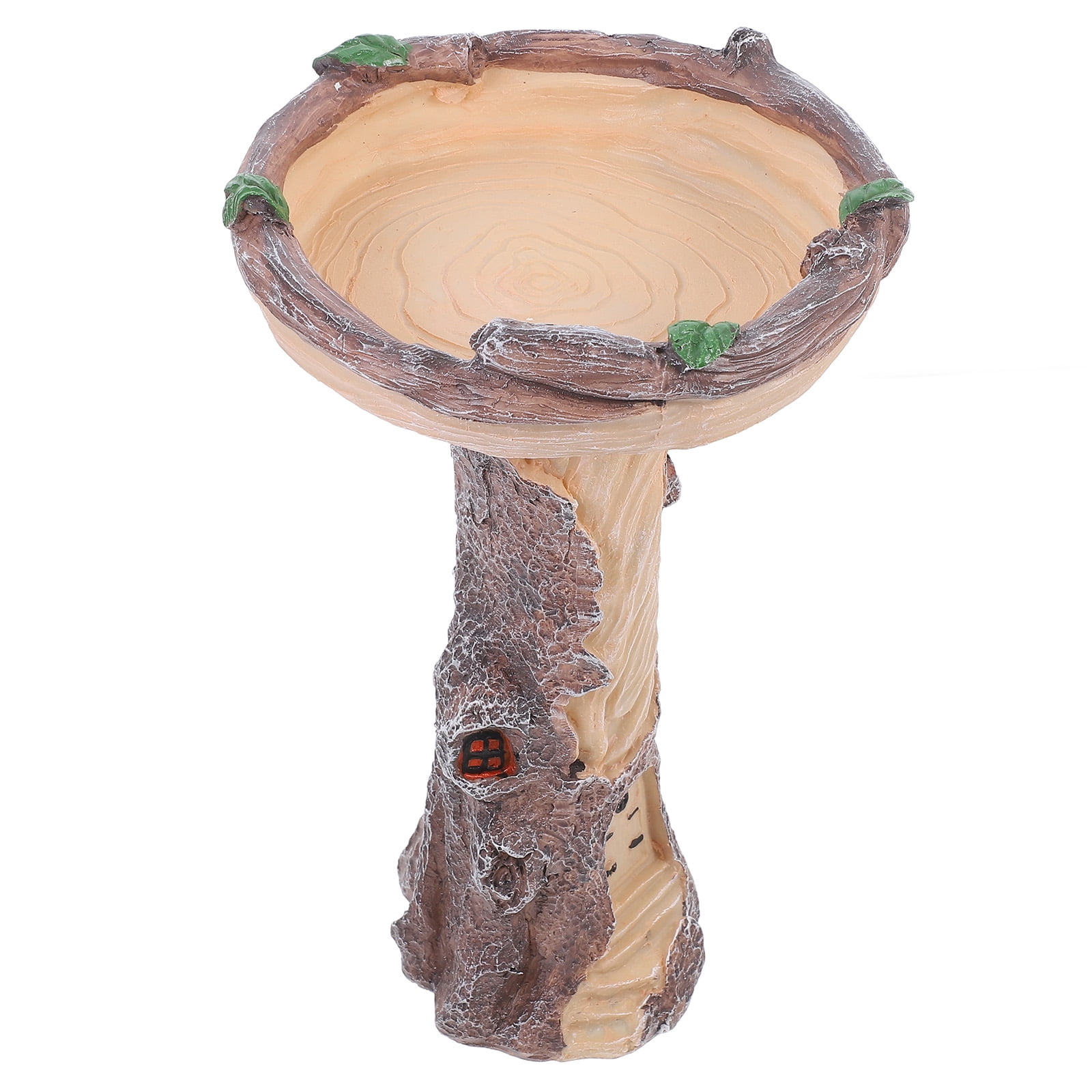 unbranded Garden Bird Bath Decor Bird Bath Outdoor Bird Feeder Tray ...