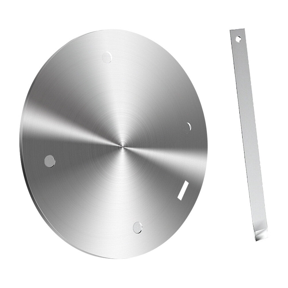 Masteelf Thermal Guide Plate for Cooking Made of Stainless Steel Silver Easy to Heat Quickly and ...