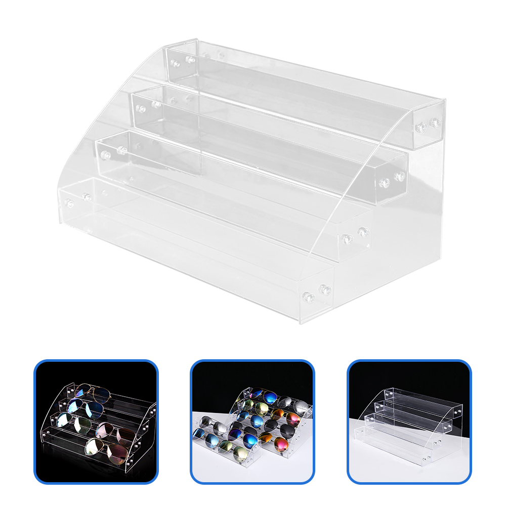 CTIRCHIU Sunglasses Display Rack Acrylic Countertop Display 1Set 12.2x7 ...