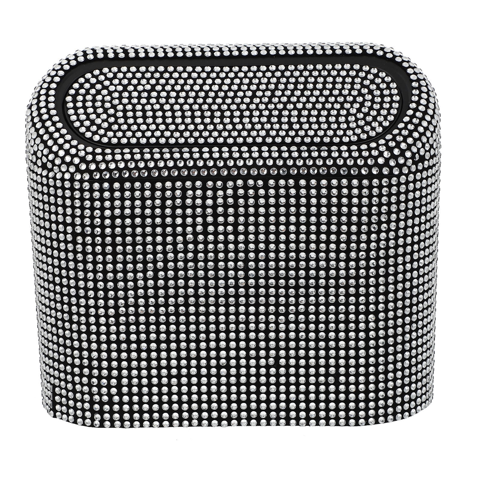 unbranded Glitter Car Trash Rubbish Dustbin Can Garbage Dust Box Bling ...