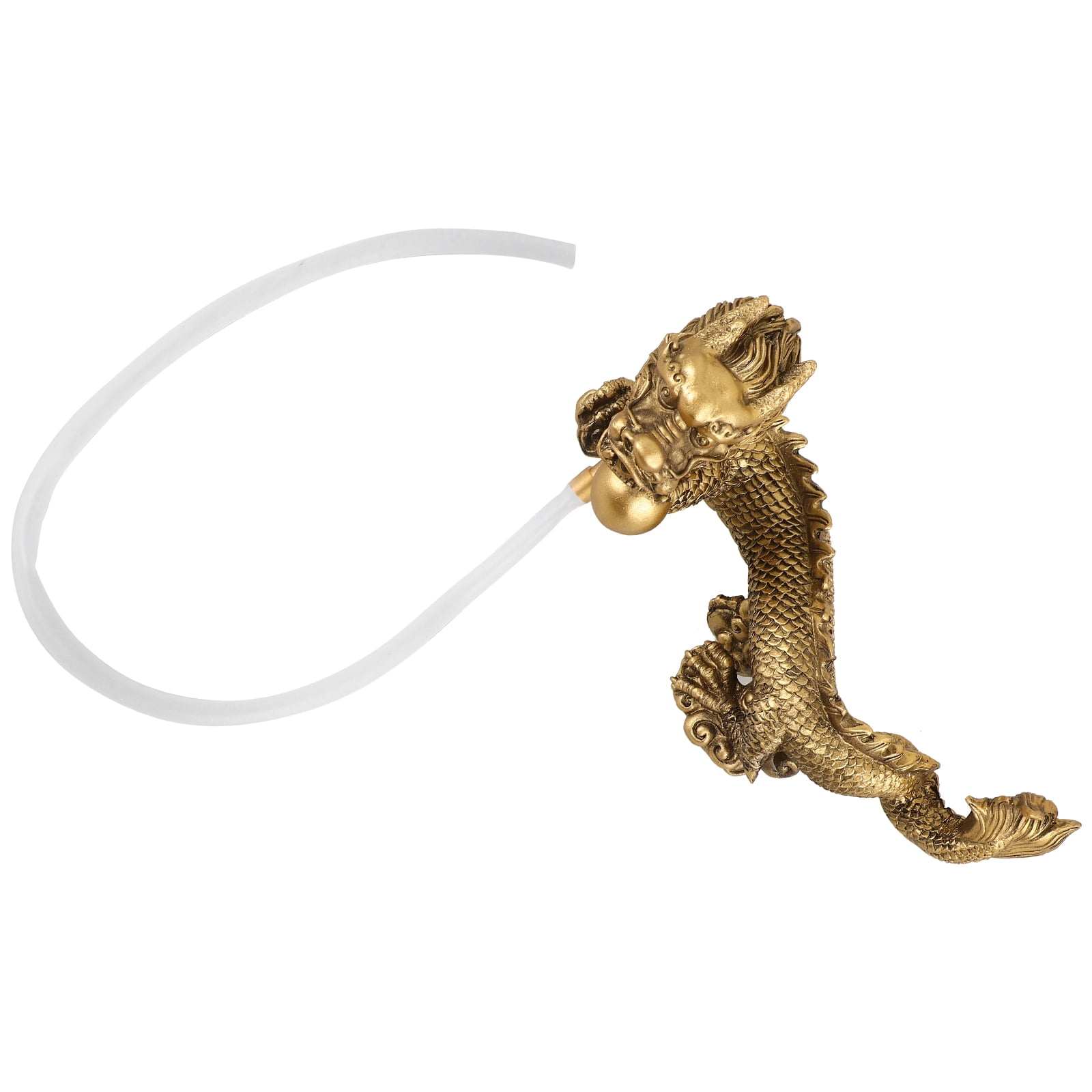 unbranded Golden Dragon Aquarium Pet Water Fountain outside Tank Toy ...