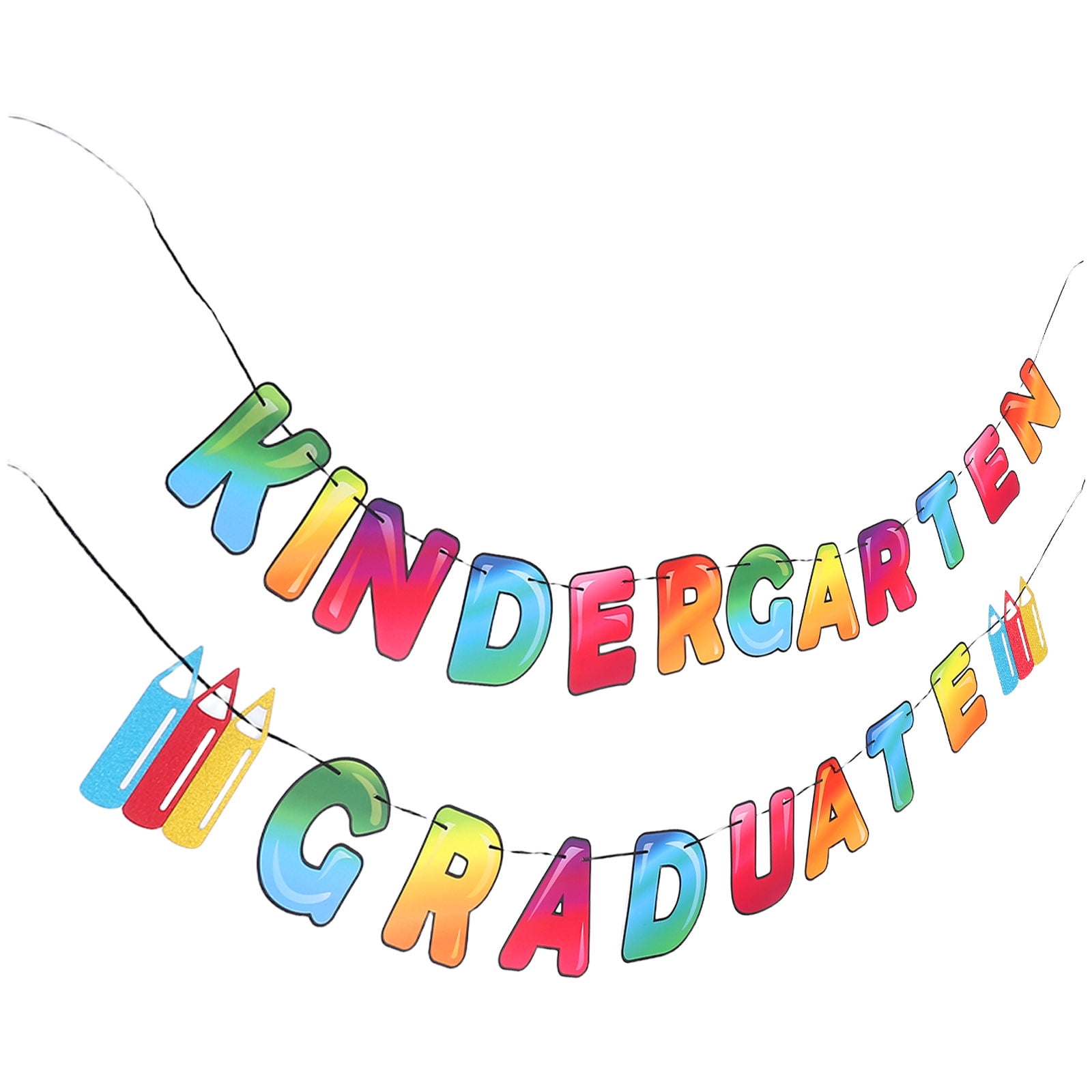 unbranded Graduation Season Party Banner Kindergarten Graduation Supply ...