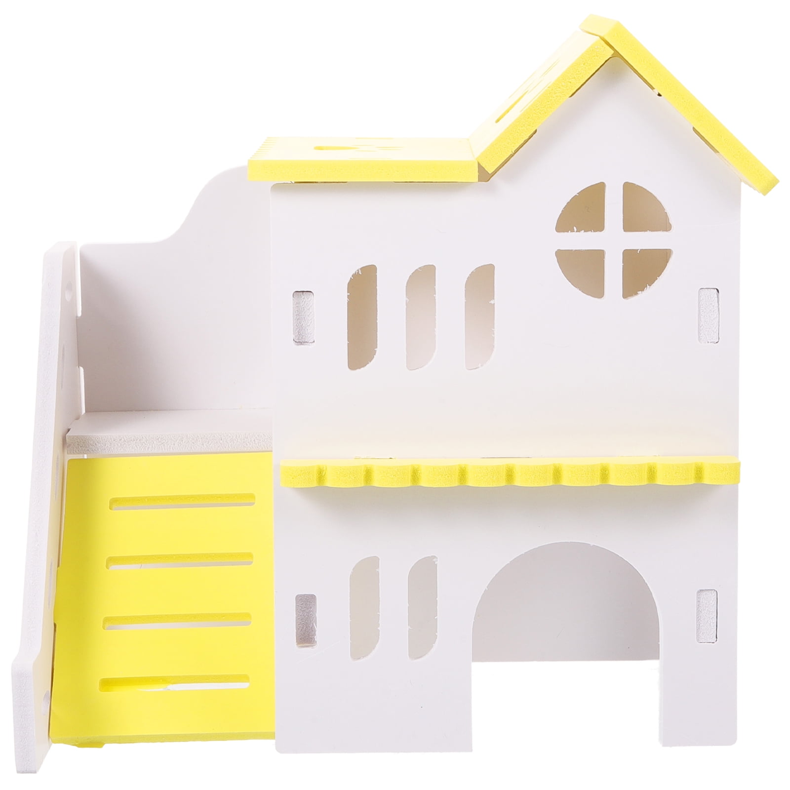 unbranded Hamster Nest Loft Animal Small House Toy Tiny Houses Yellow ...