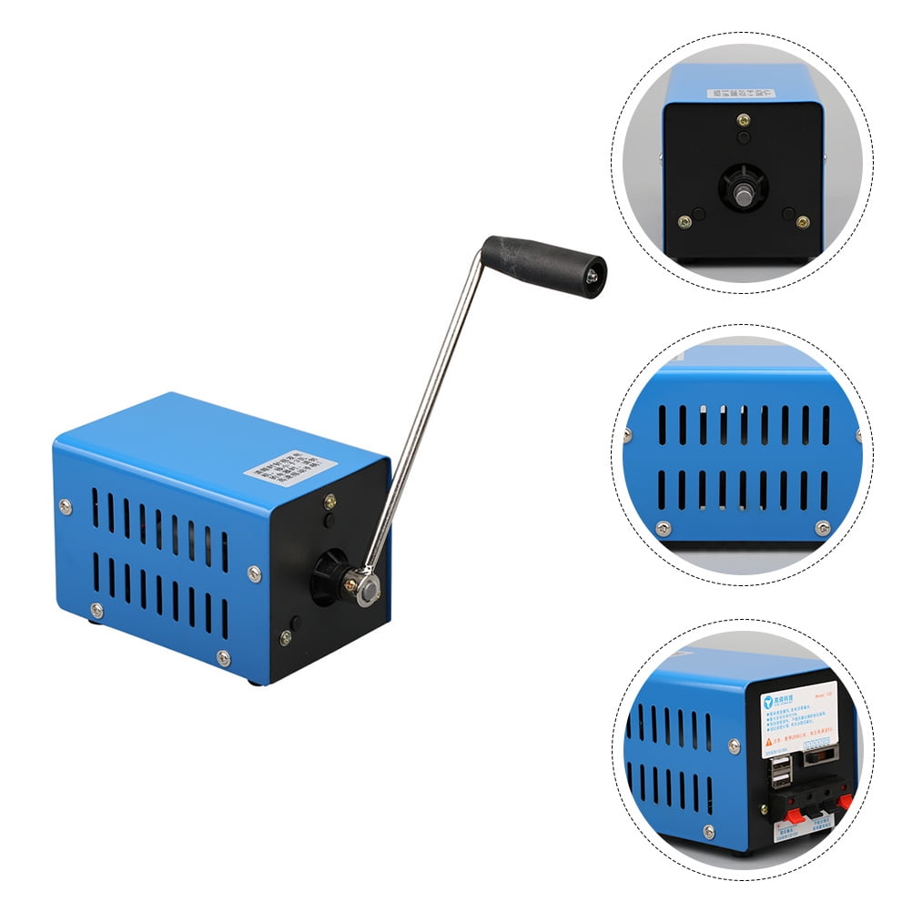 unbranded Hand Crank Generator Portable USB Charger Manual Power Supply ...