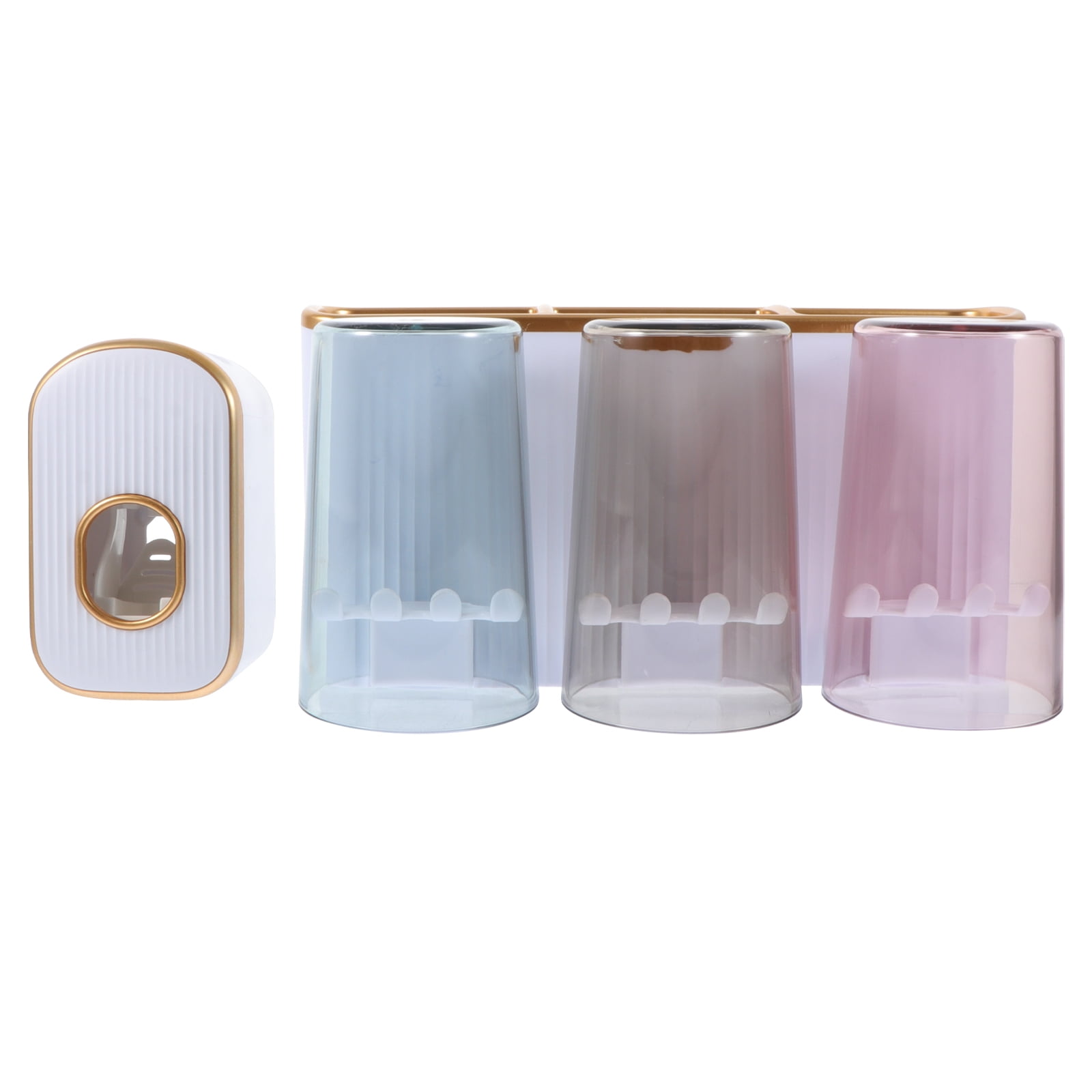 unbranded Hanging Cups Rack Tooth-Brushing Holder Cleaner Suction ...