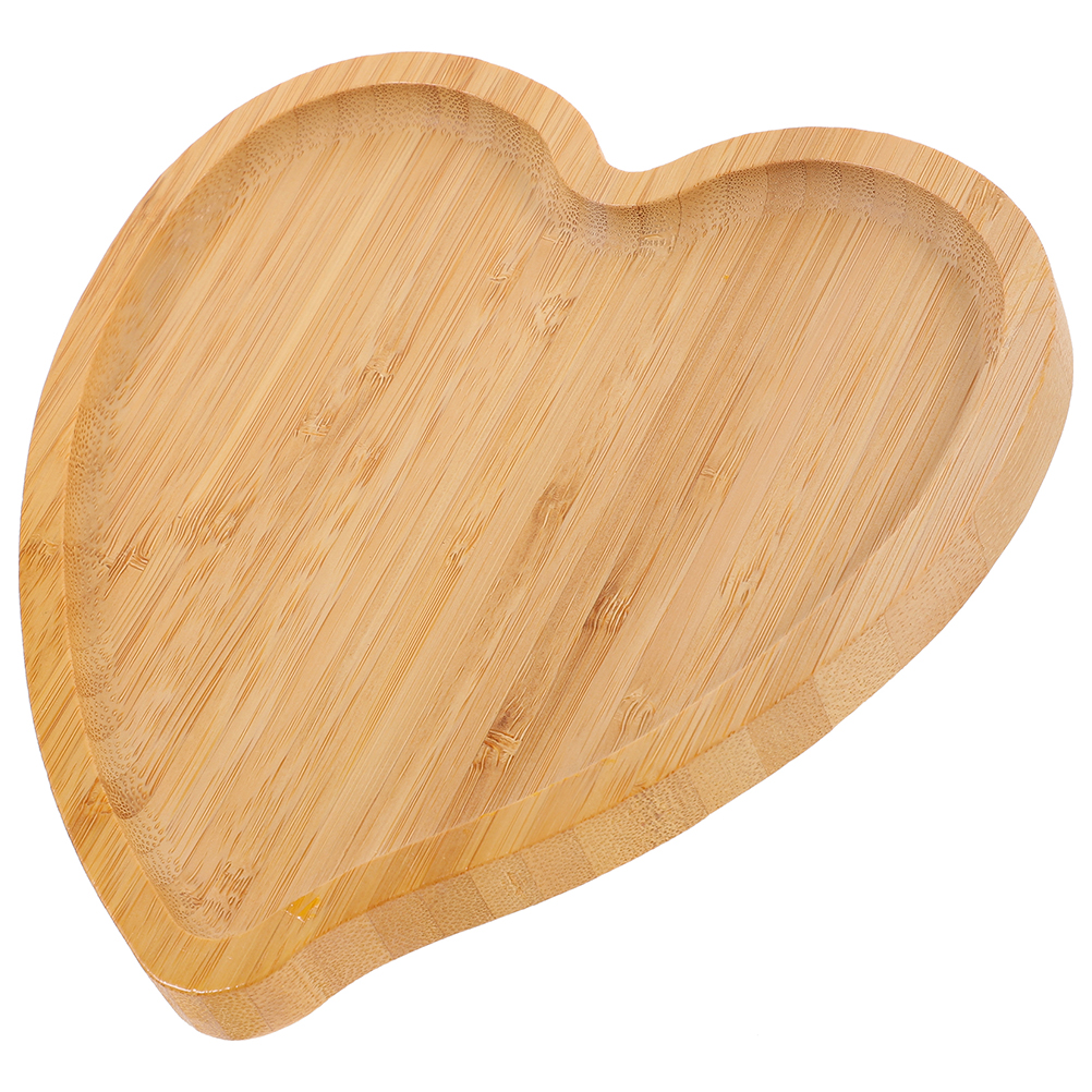 unbranded Heart Shaped Serving Plate Charcuterie Boards Platter Lid ...