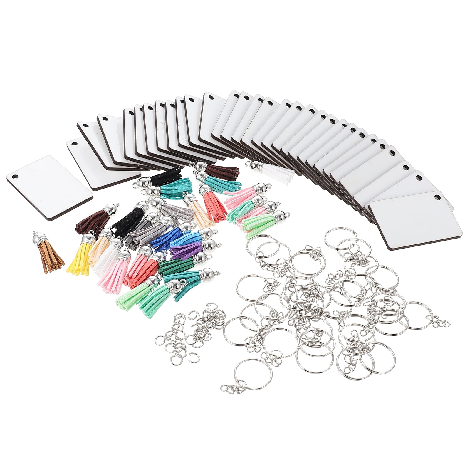 unbranded Heat Transfer Key Chain Keychains Making Accessories Craft ...