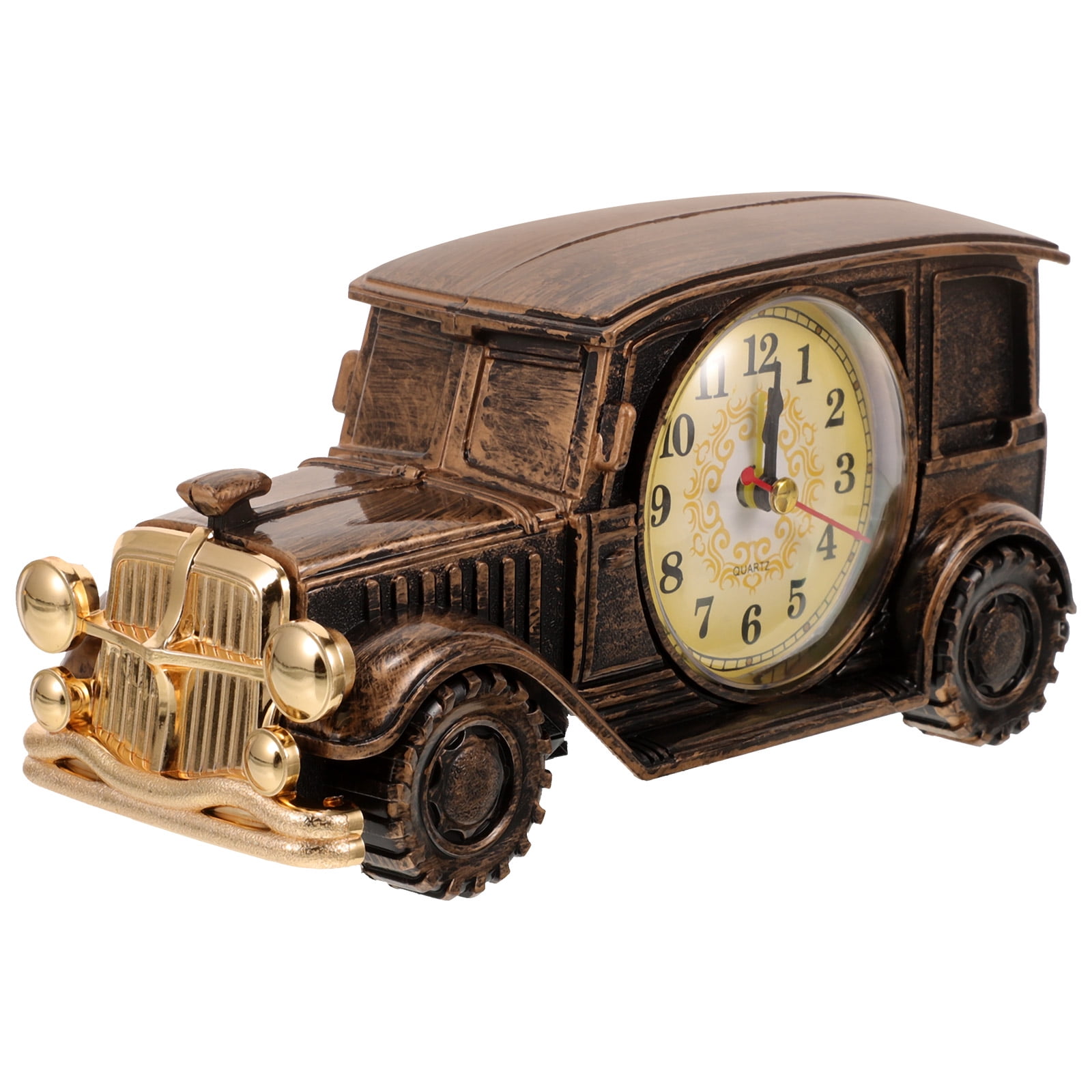 unbranded Home Retro Classic Car Clock European Clock Ornament Classic ...
