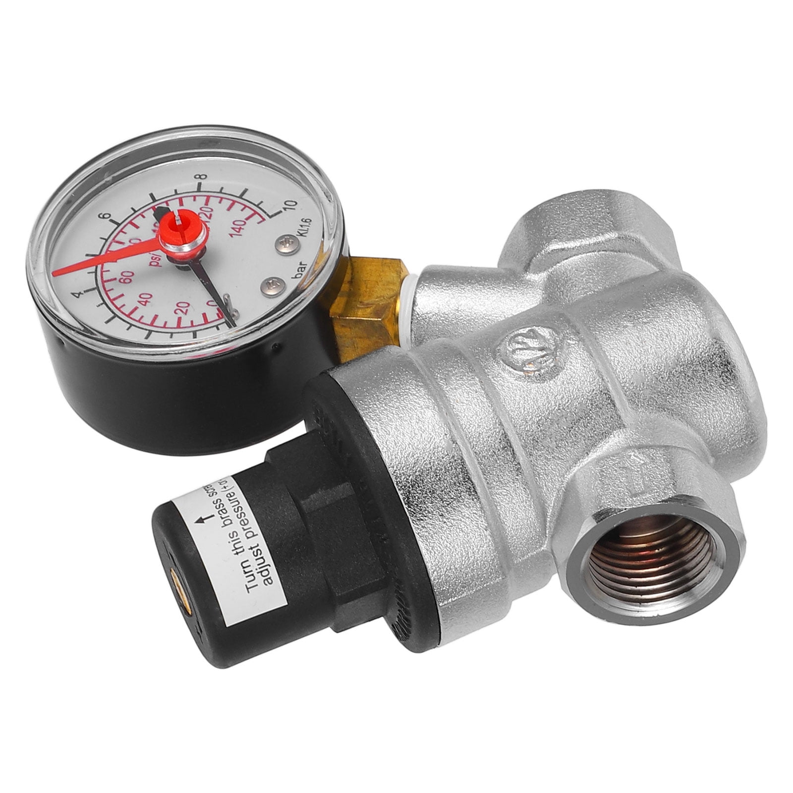 unbranded Hose Pressure Regulator Water Reducer Gauge Radio Automatic ...