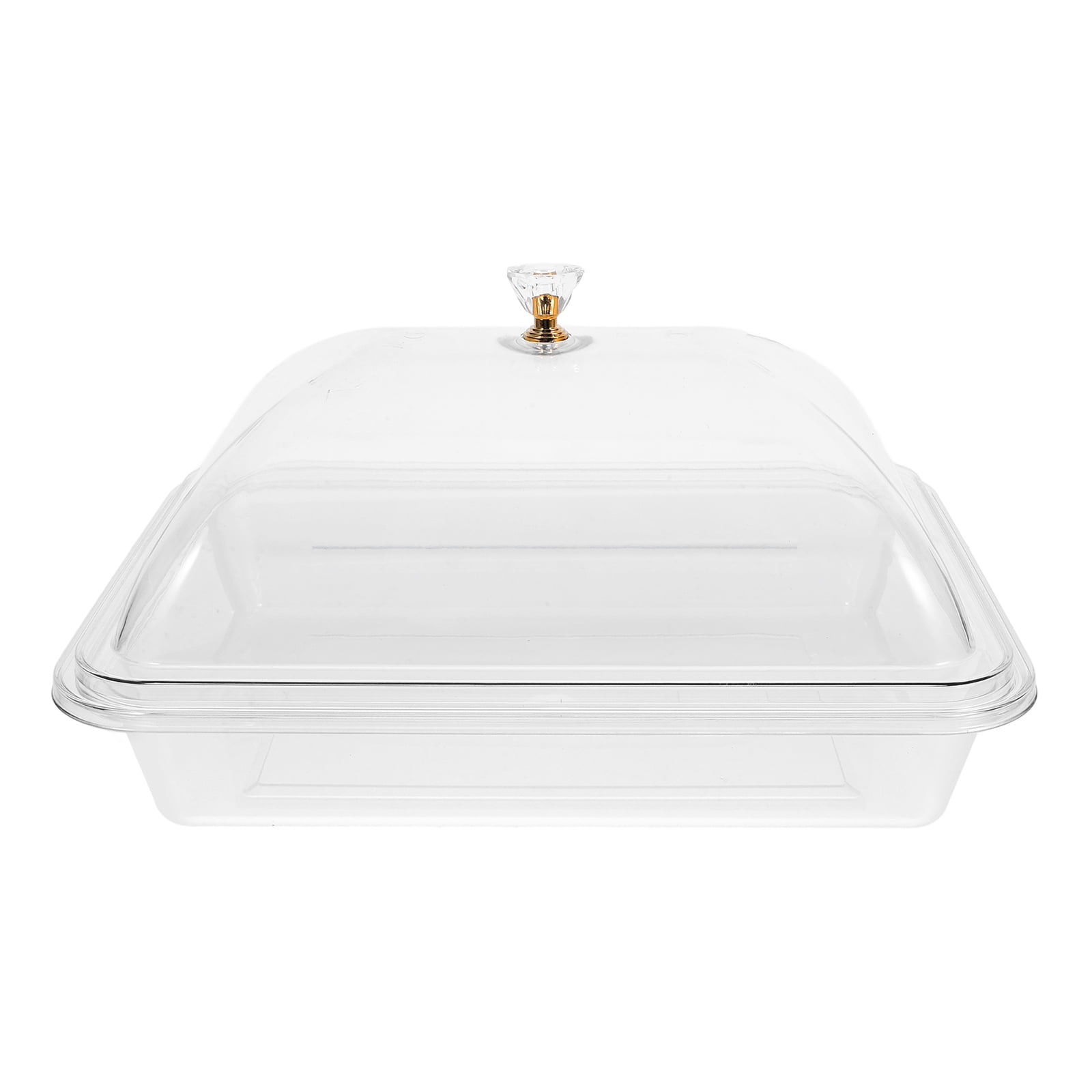 UPOUART Clear Acrylic Food Storage Tray for Kitchen Cooking and Party ...