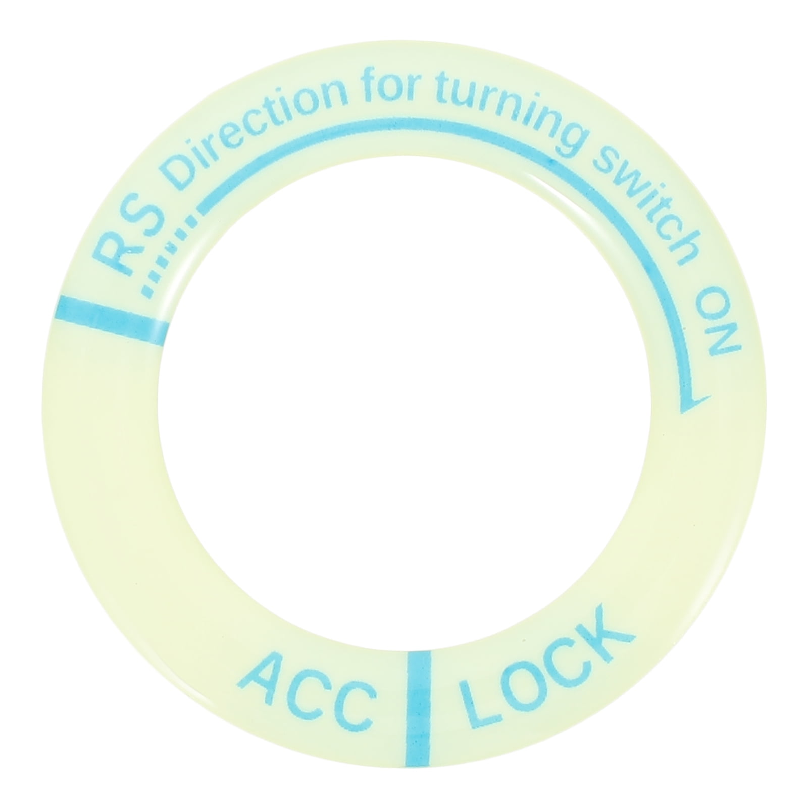 unbranded Ignition Switch Decoration Ring Sticker Stickers Bins Wheelie ...