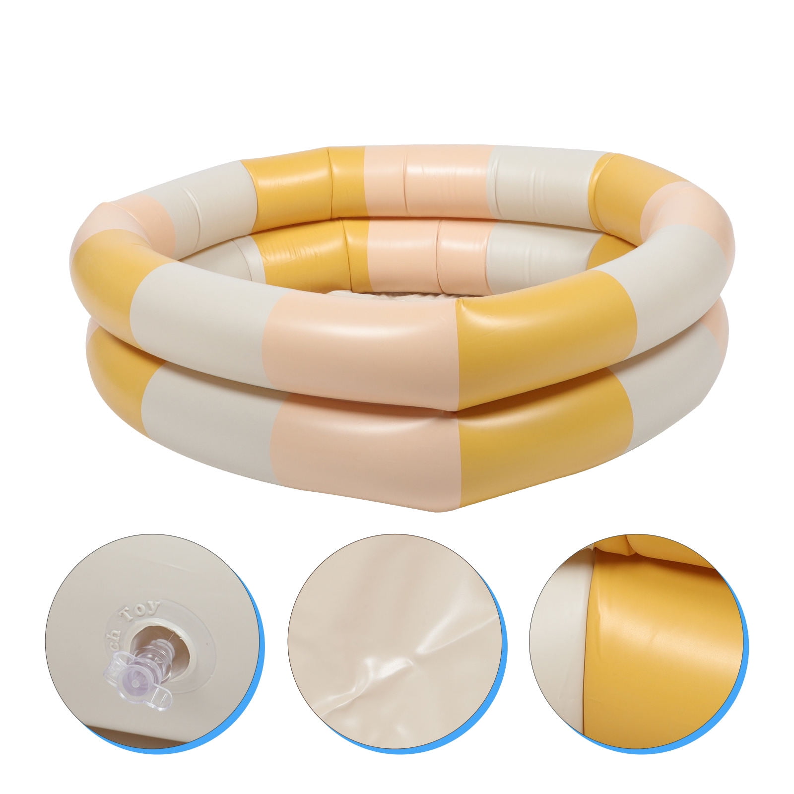 HAMPPLIES Baby Beach Pool Inflatable Pool PVC 1Pack for Storage and ...