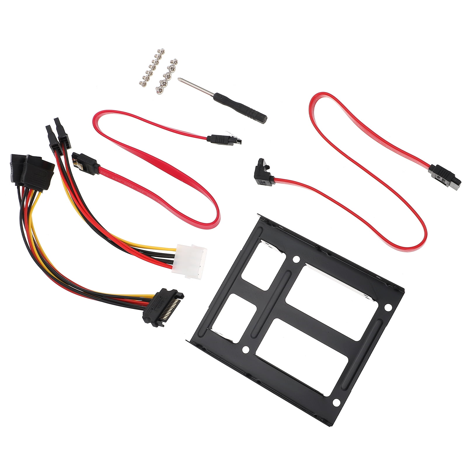 Luxshiny Internal Drive Converter Hard Drive Adapter Black 1 Set 4.9X3 ...