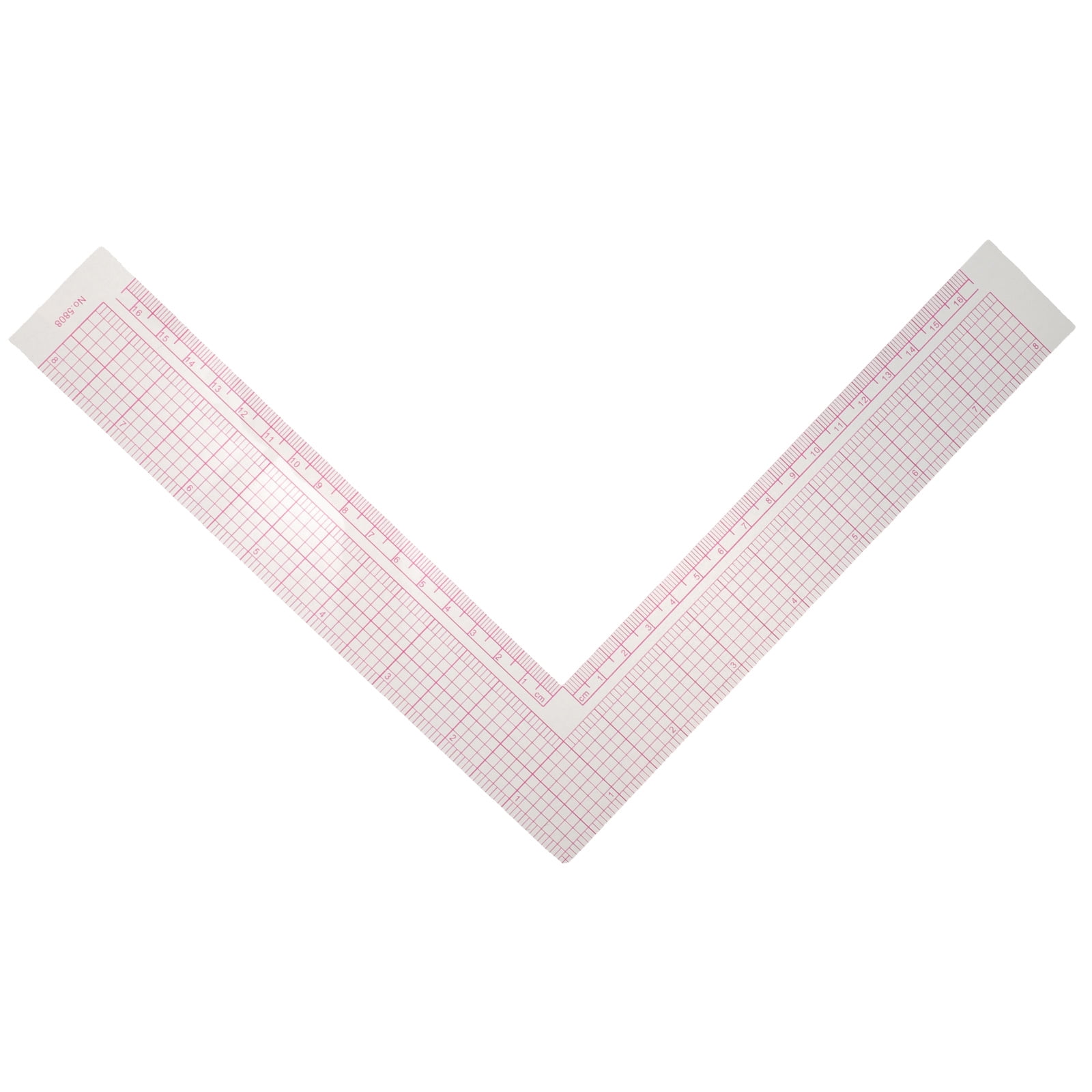 unbranded L-shaped Sewing Ruler Tool Rulers Measuring Tape for Clothes ...