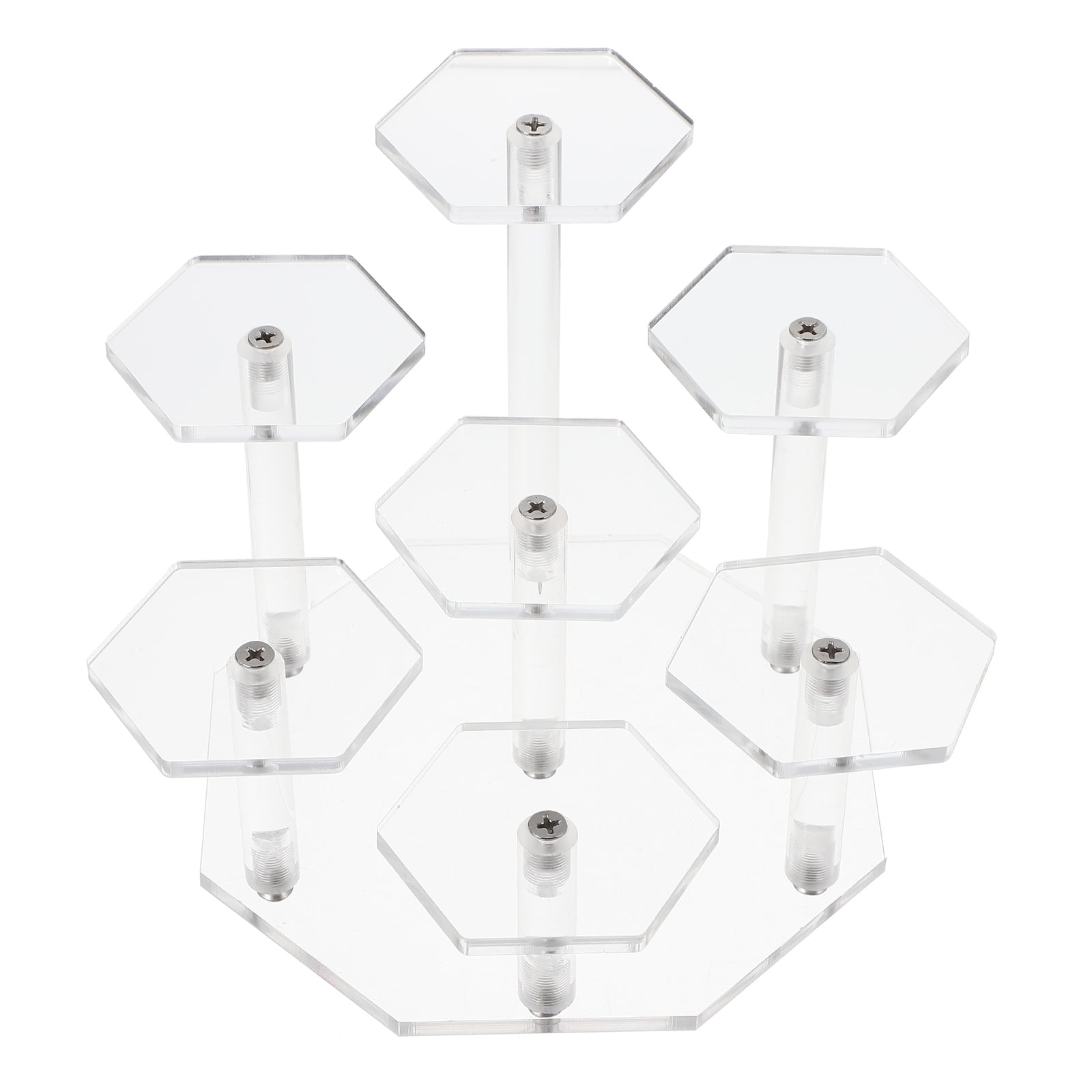 unbranded Ladder Display Rack Clear Easel Rotating Stand Monitor Stands ...