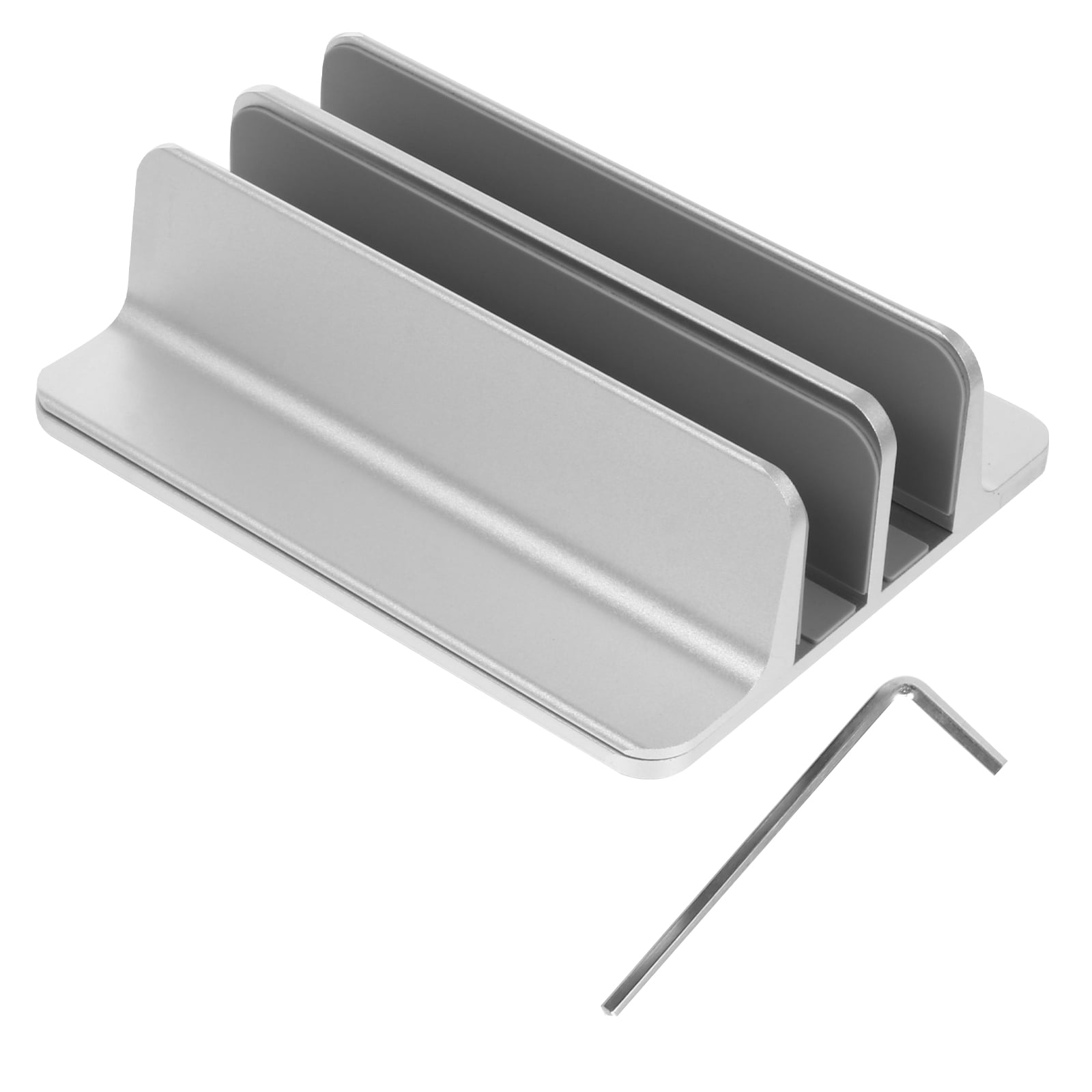 unbranded Laptop Vertical Support Stand Tablet Rack Base Monitor Silver ...