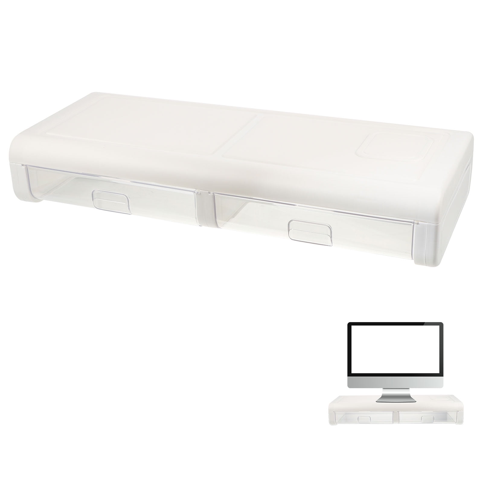 unbranded Laptop Computer Heightened Shelf Monitor Stand with Office ...