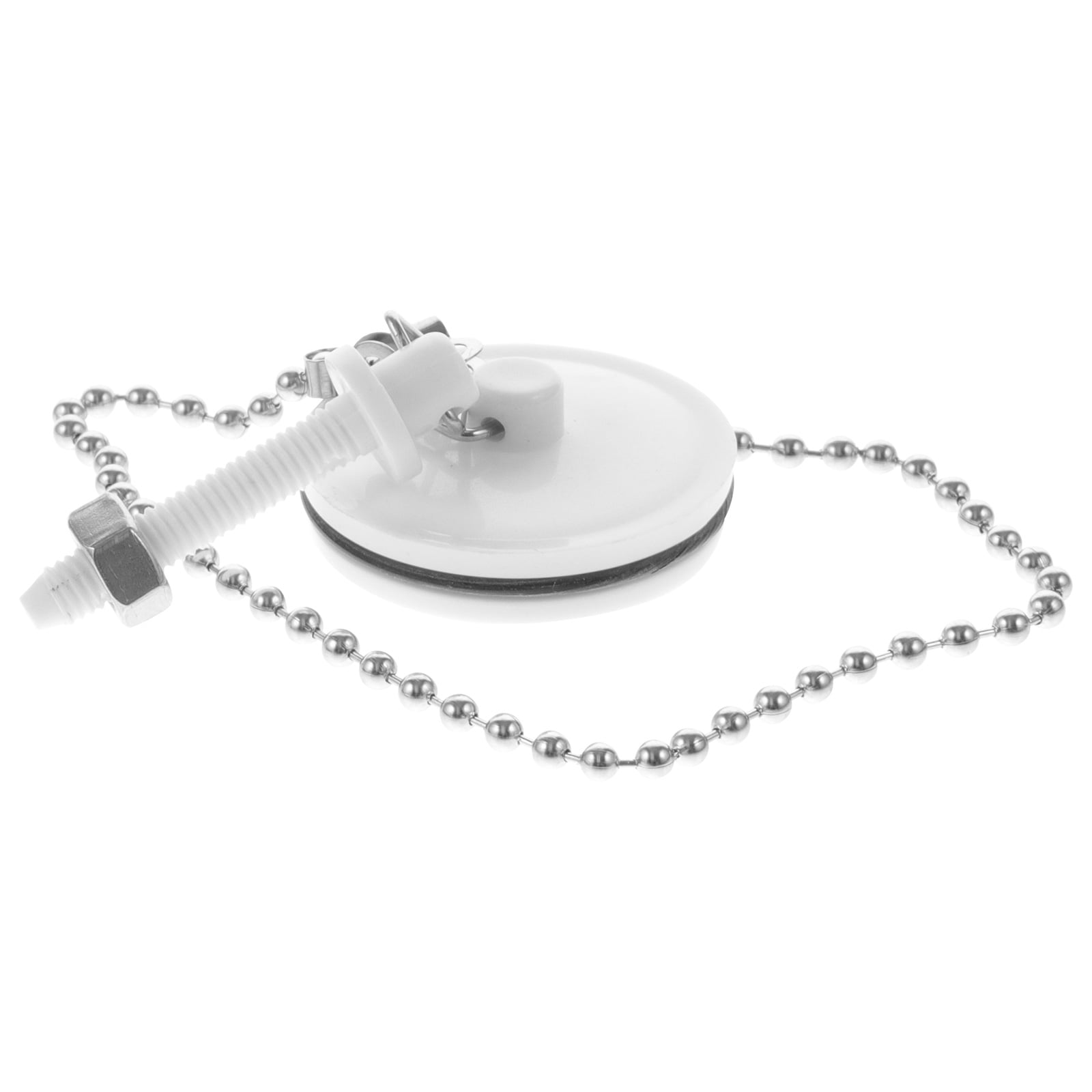 unbranded Lift and Turn Tub Drain Stopper Bathroom Sink Plug Pool Chain ...