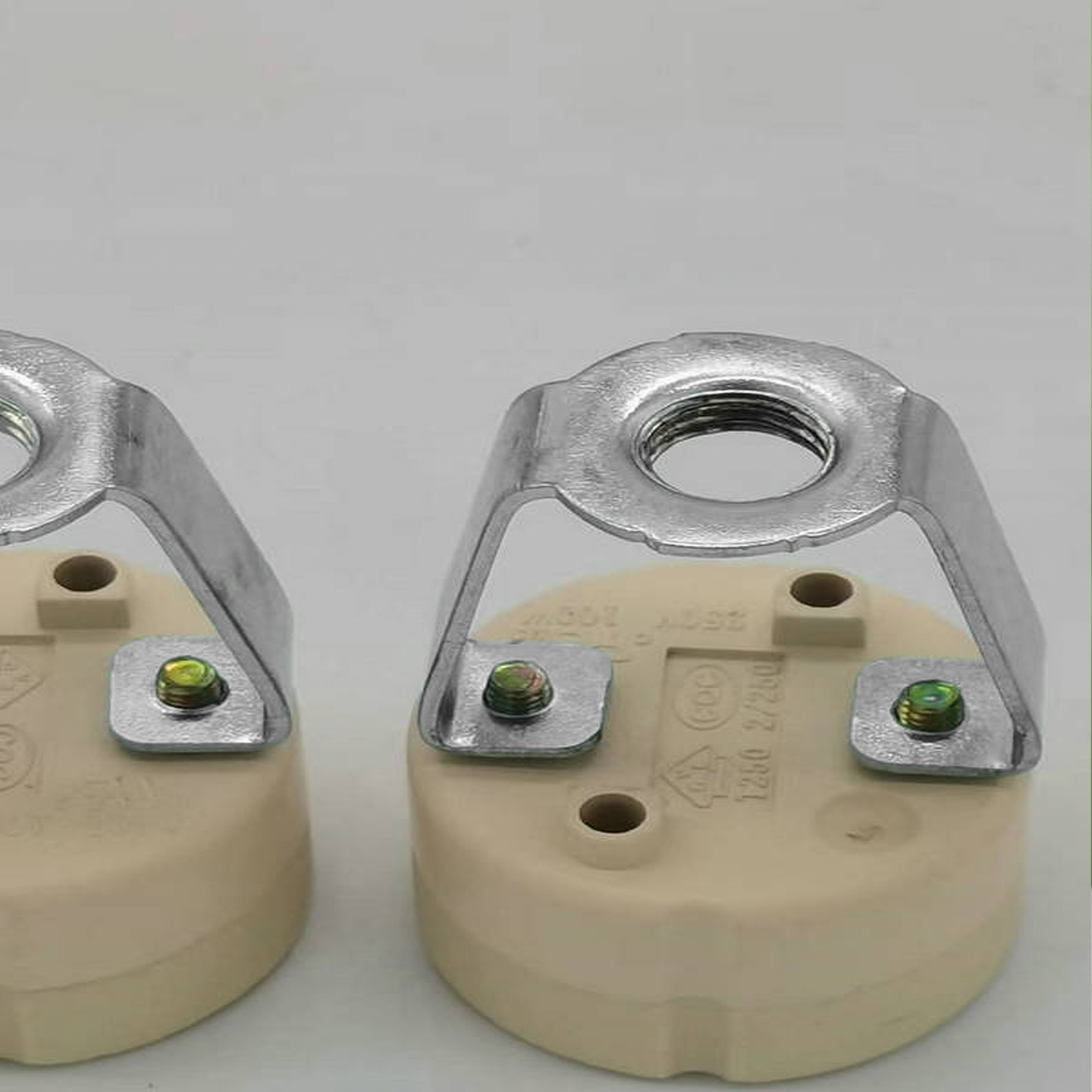 unbranded Lighting Fixture Parts 20Pcs Gu10 Lamp Bracket Silver Iron ...