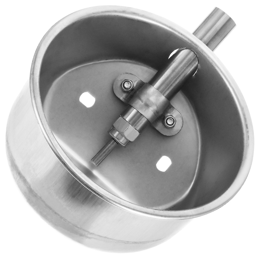 unbranded Livestock Feeder Trough Stainless Steel Automatic Pig ...