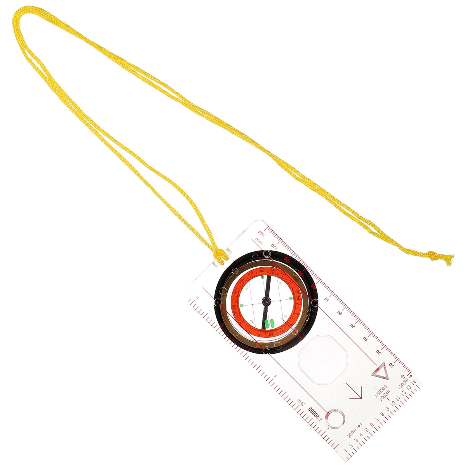 unbranded Map Measuring Scale Compass Practical Compass Ruler Surveying ...