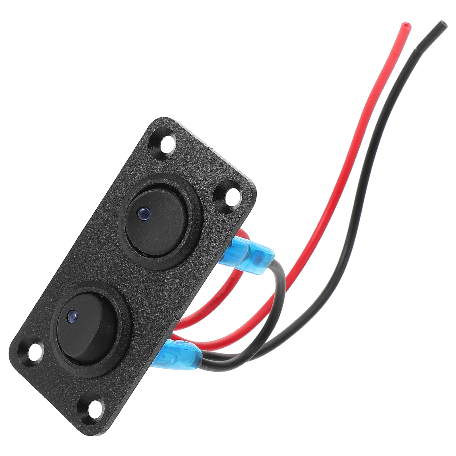 unbranded Marine Switch Panel Car Modified Switch Panel 2 Gang Rocker ...