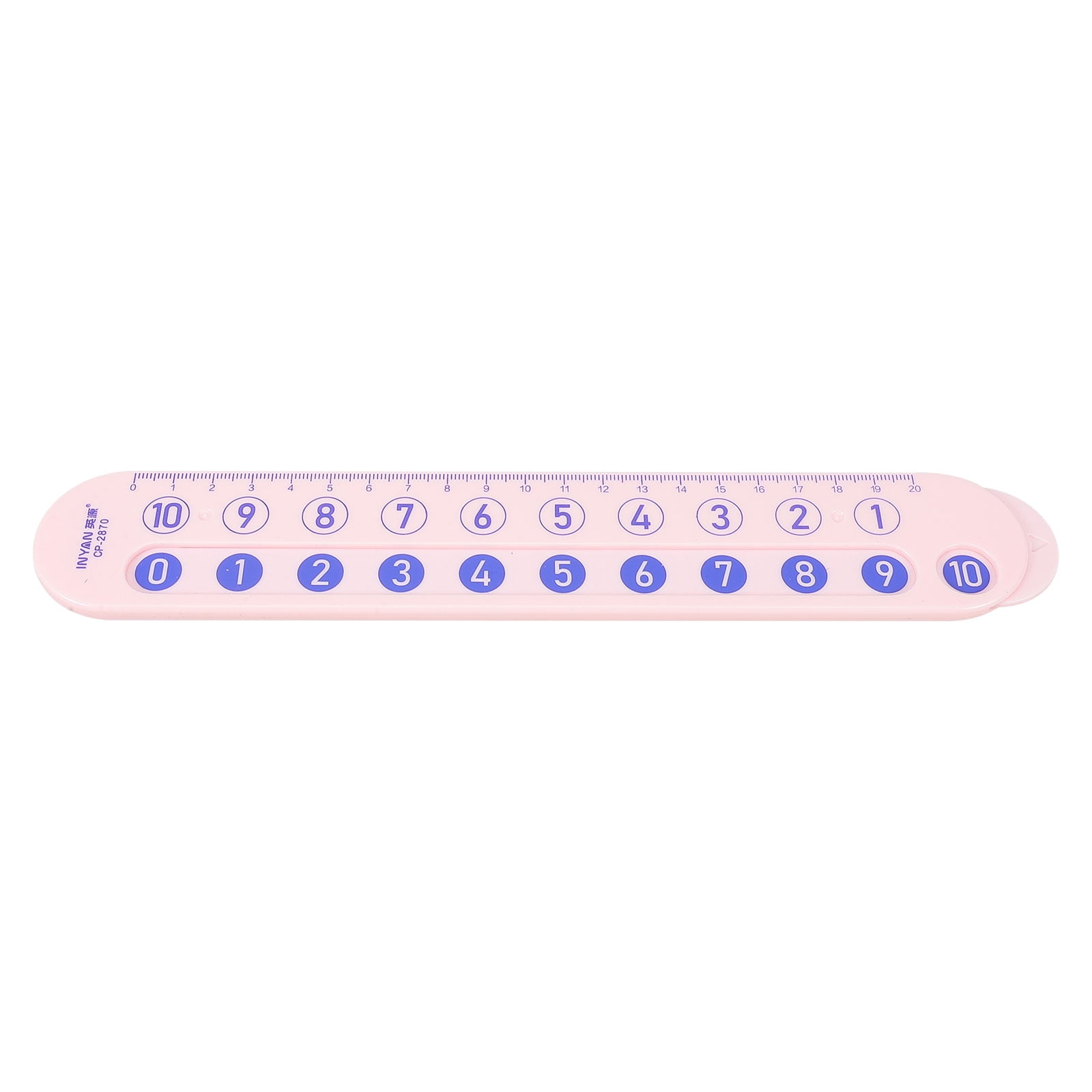 unbranded Math Scale Soft Ruler Slide Tools for Kids Pupils Child Pink ...