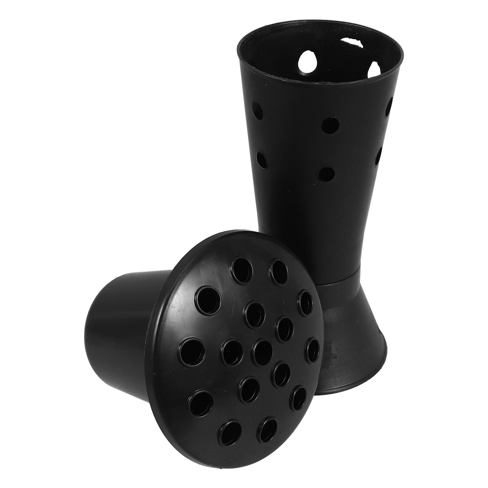 unbranded Memorial Cemetery Vase Inserts Black Flower Pot Holder Flower ...