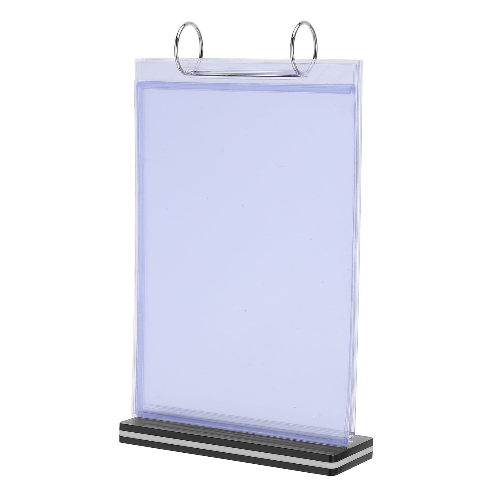 Homoyoyo Plastic Menu Holder for Restaurants - Transparent, Versatile ...