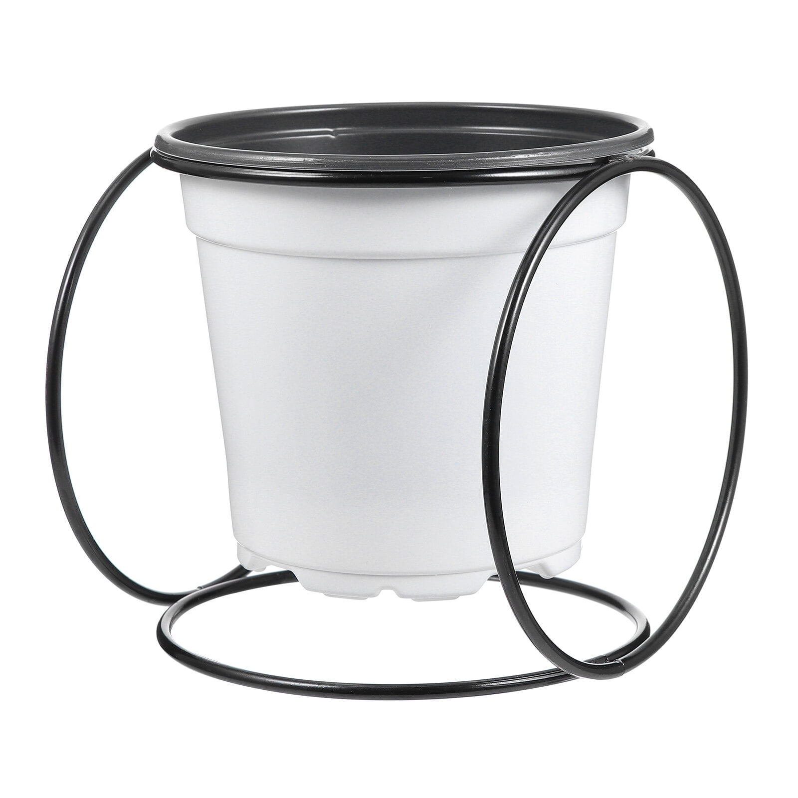 unbranded Metal Wrought Iron Flower Stand Plug Plants Lanyard Dust ...