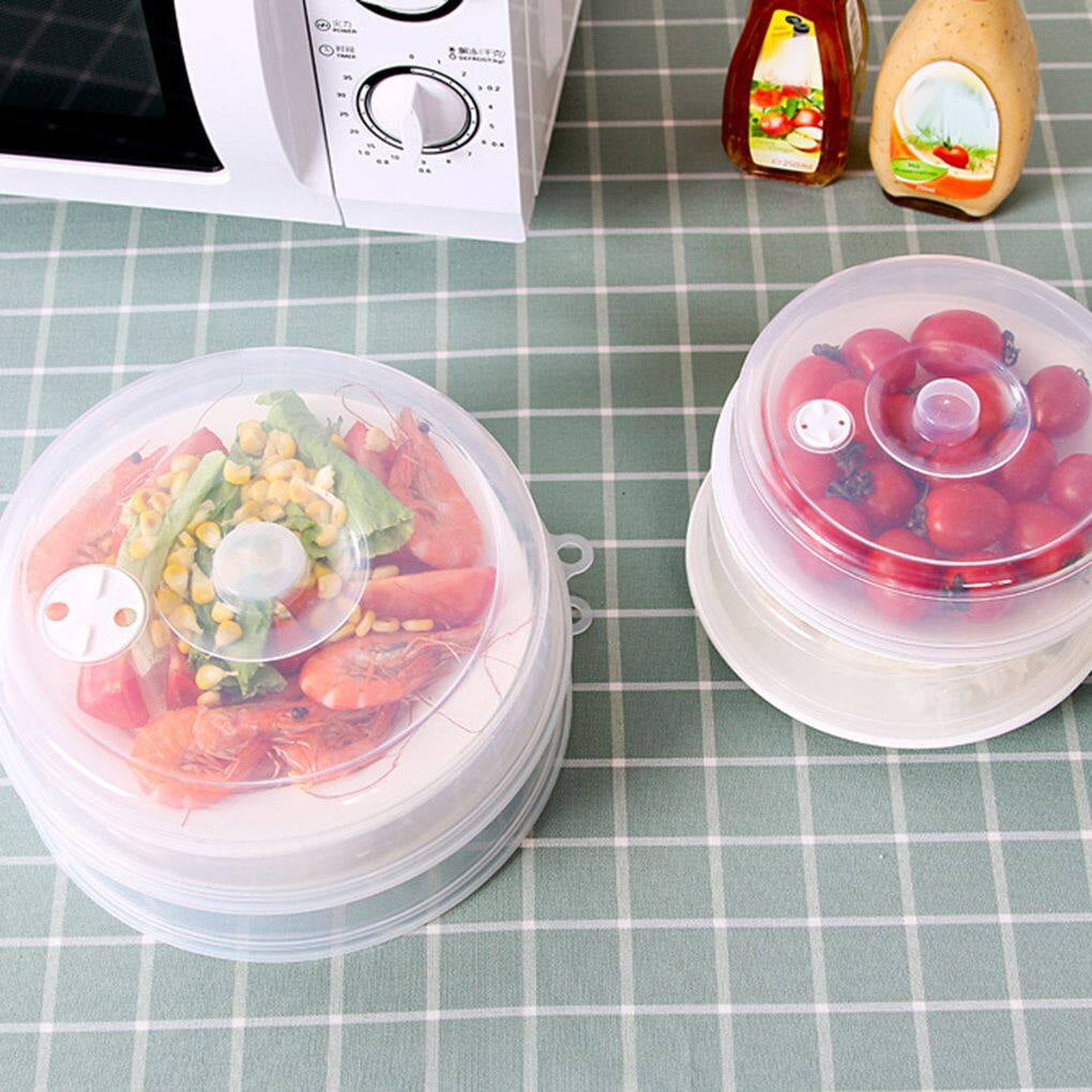 chidgrass Microwave Oven Plate Cover Round Replacement Washable ...