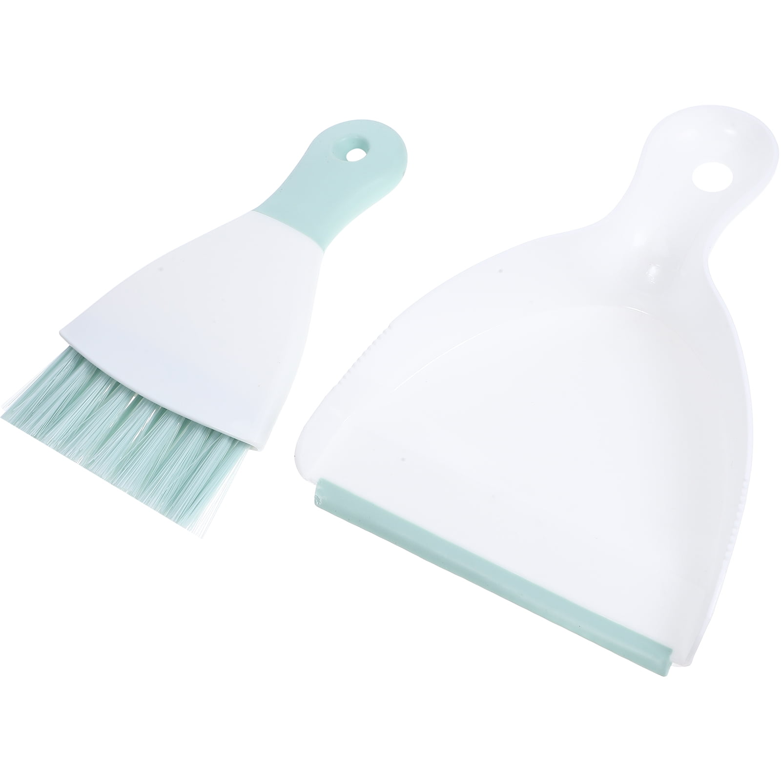 unbranded Mini Broom Dustpan Handheld Vacuum Trash Bin Sweeper ...