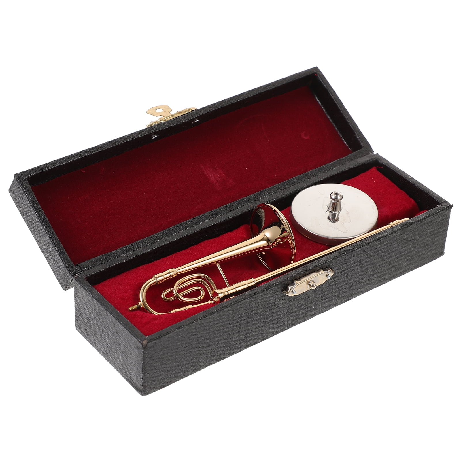 unbranded Mini Musical Instrument Trombone Model Unique Ornament Compact Child - Walmart.com