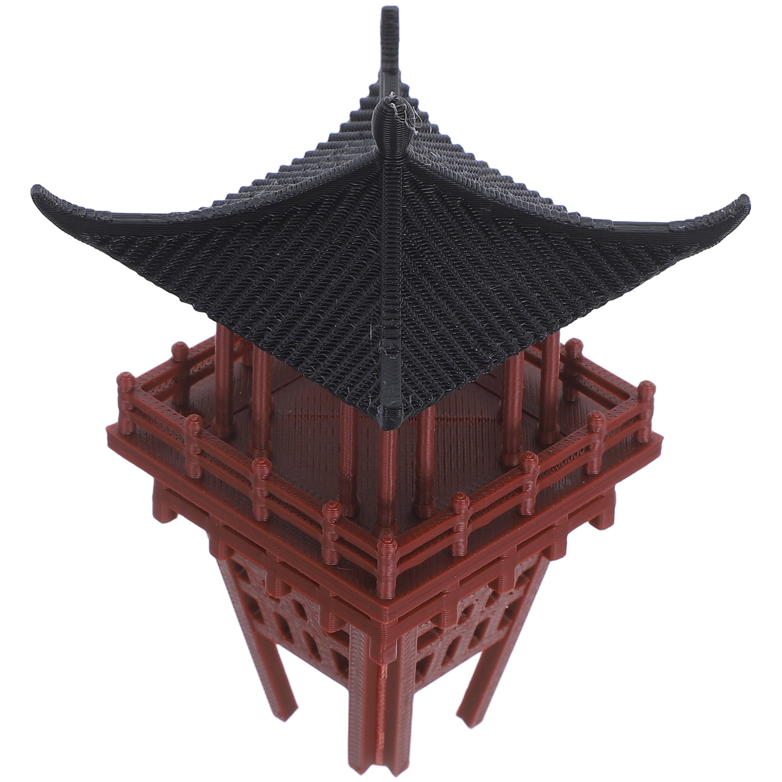 unbranded Mini Pagoda Statue Miniature Chinese Japanese Pavilion ...
