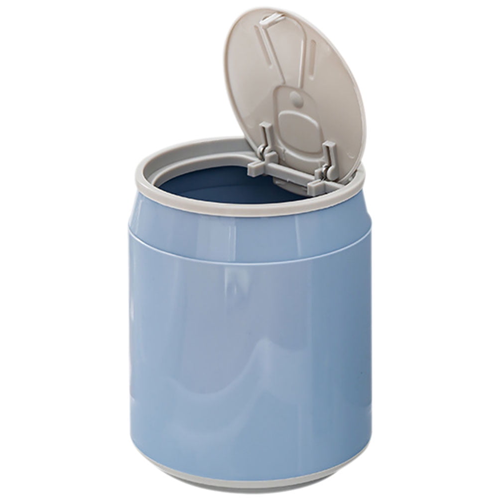 unbranded Mini Trash Can Small Garbage Dustbin Car Bags Office Sky-blue ...
