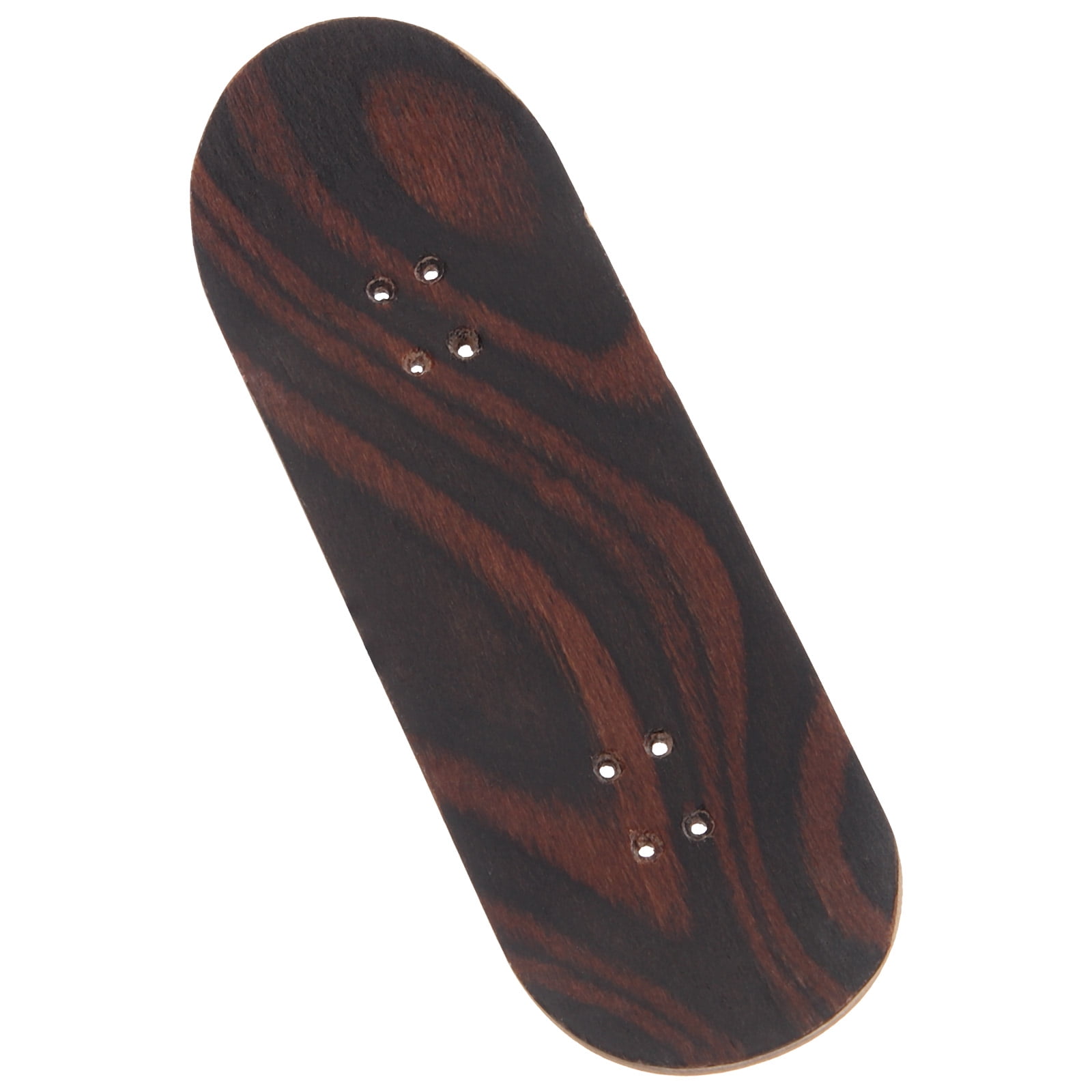 WHAMVOX 1Set Finger Skateboard Replacement Decks Dark Brown Blank ...