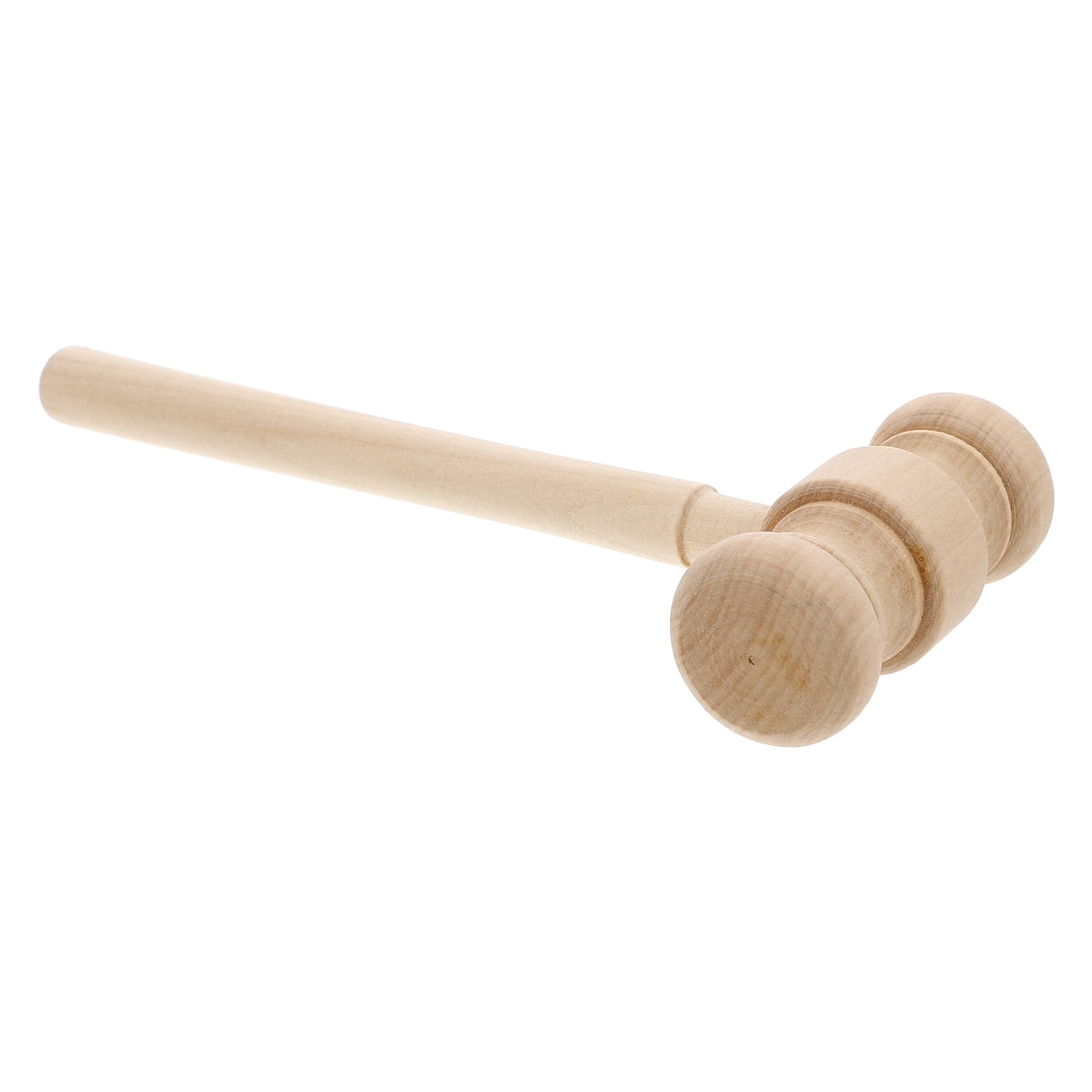 OUNONA Wooden Gavel Toy for Role Play Safe and Sturdy Mini Hammer Made ...