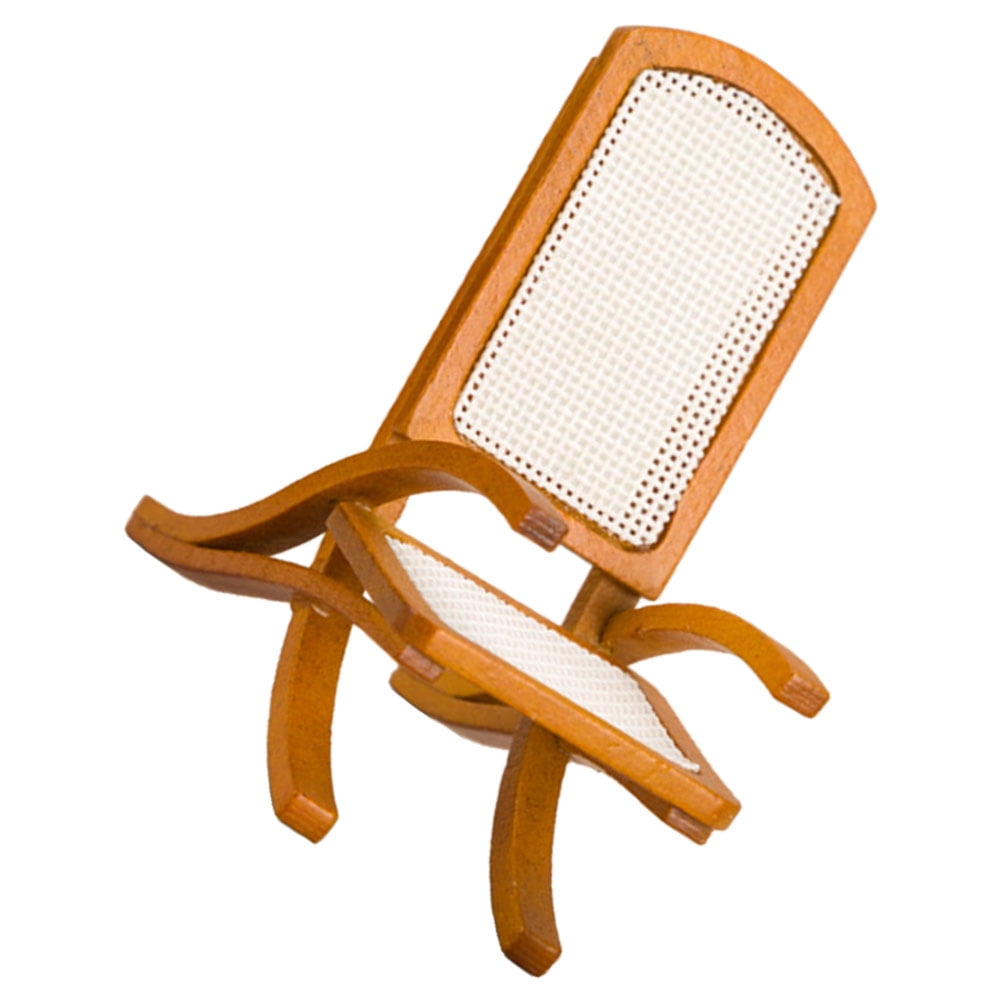 unbranded Miniature Chair Dolls House Miniature Furniture Antique Mini ...
