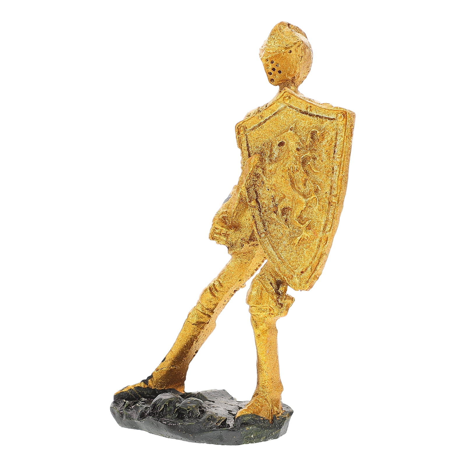 unbranded Miniature Resin Warrior Figurine Realistic Roman Soldier Mini ...