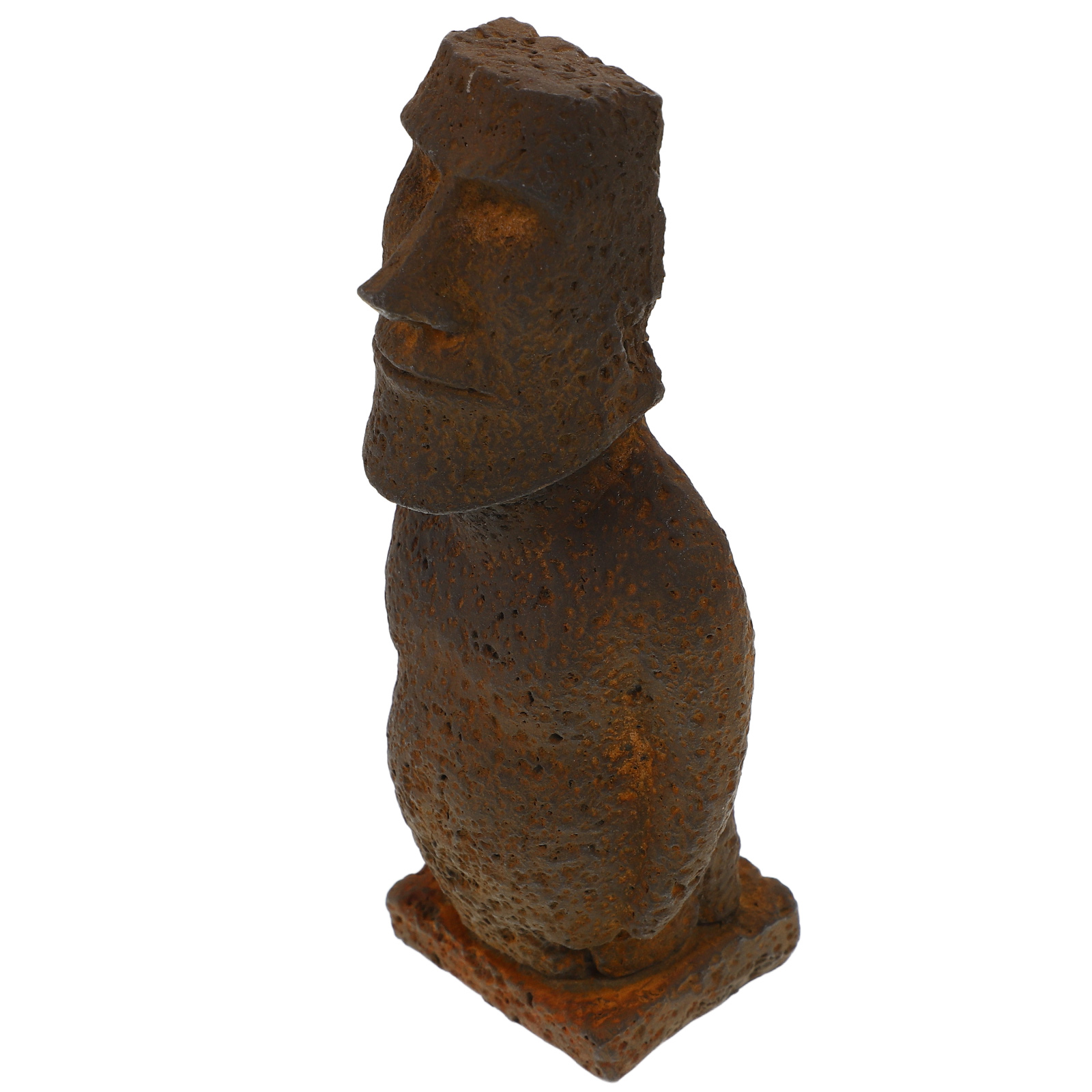 unbranded Moai Head Stone Fish Tank Decor Small Stone Moai Statue ...