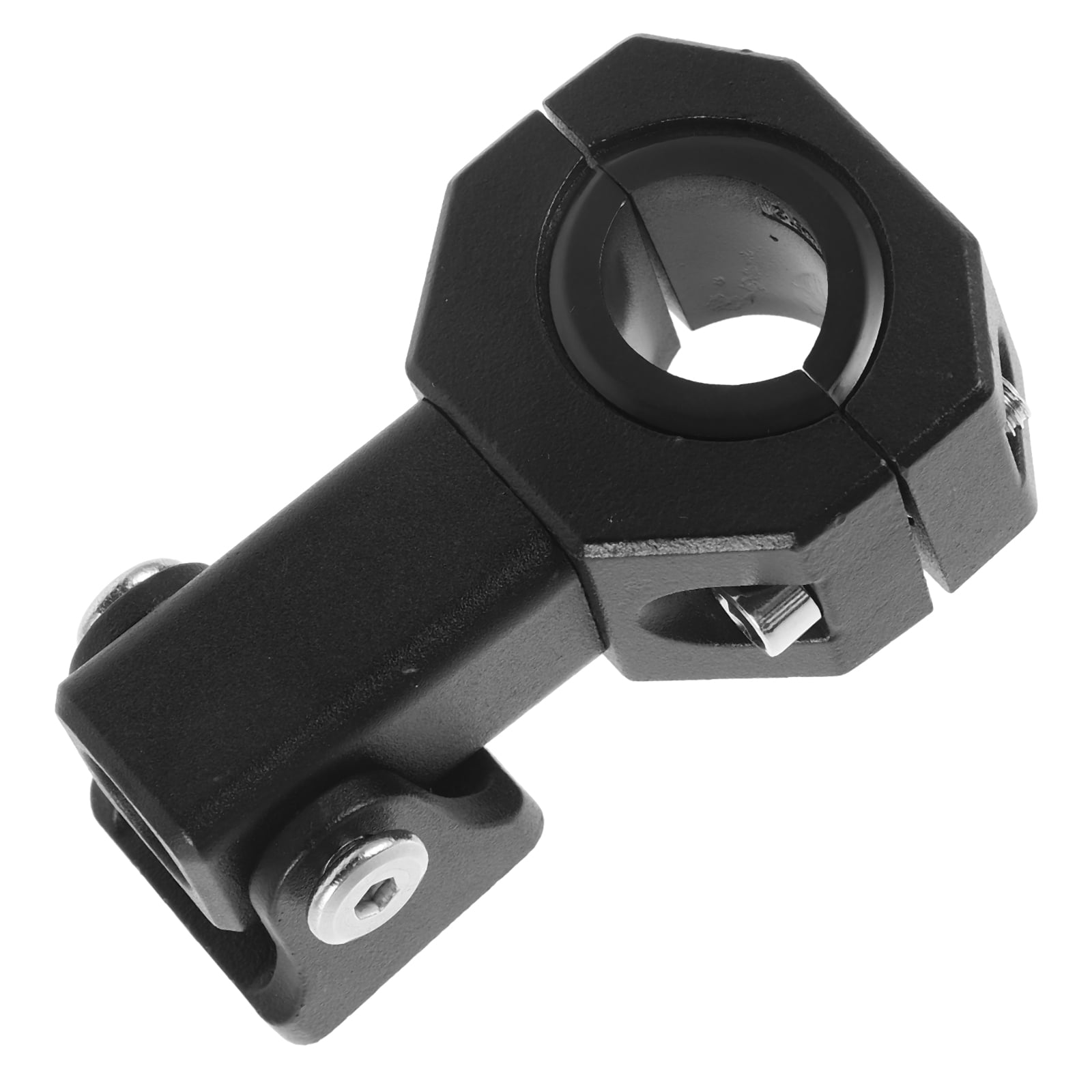 Homoyoyo Metal Motorcycle Light Mount Bracket Black Universal Fit for ...