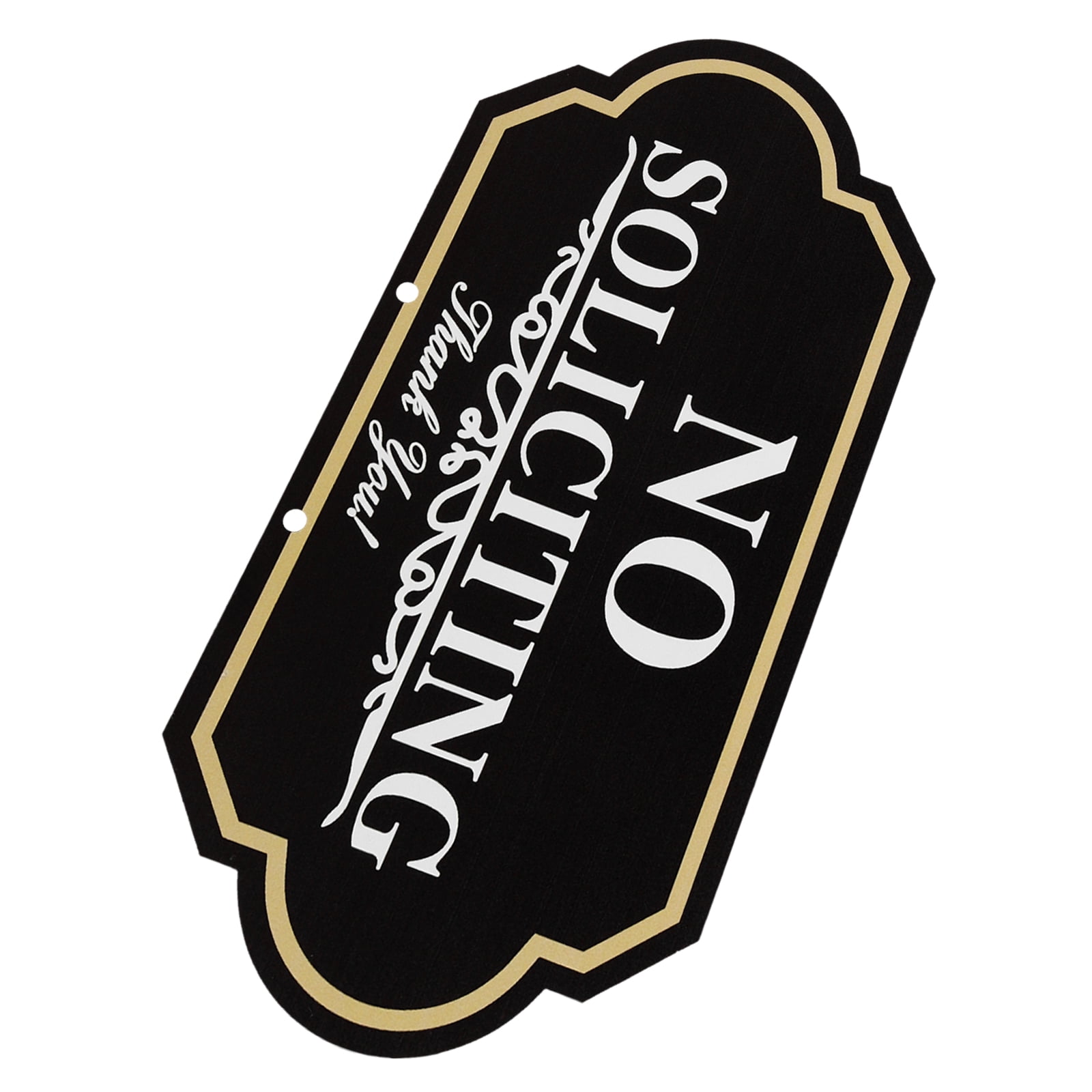 unbranded No Solicitation Sign Soliciting Magnet for Front Door Welcome ...