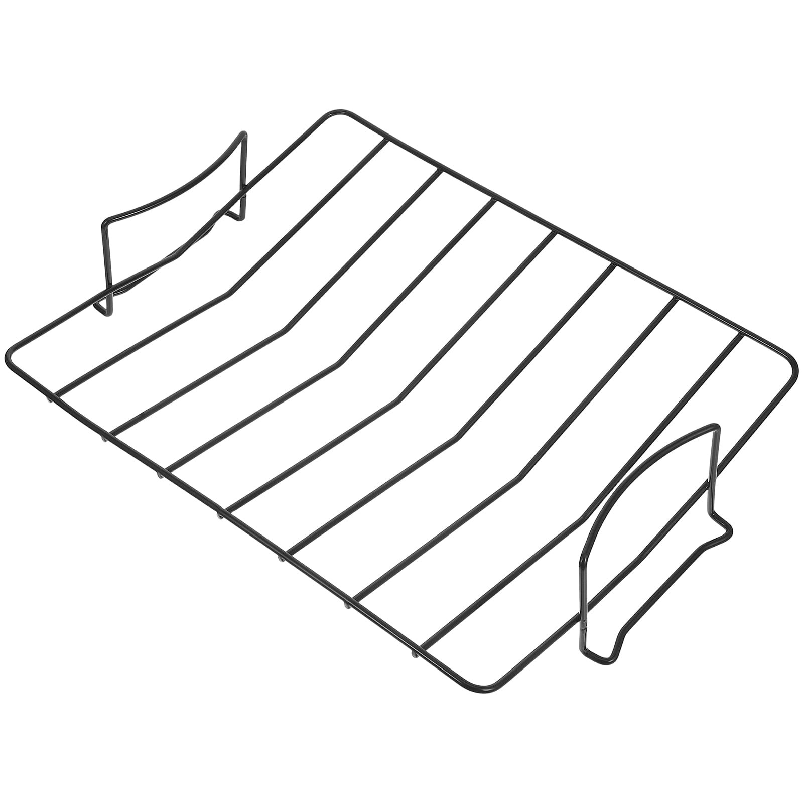 unbranded Non-Stick Bbq Grill Rib Rack With Chicken Roasting Stand Meat ...