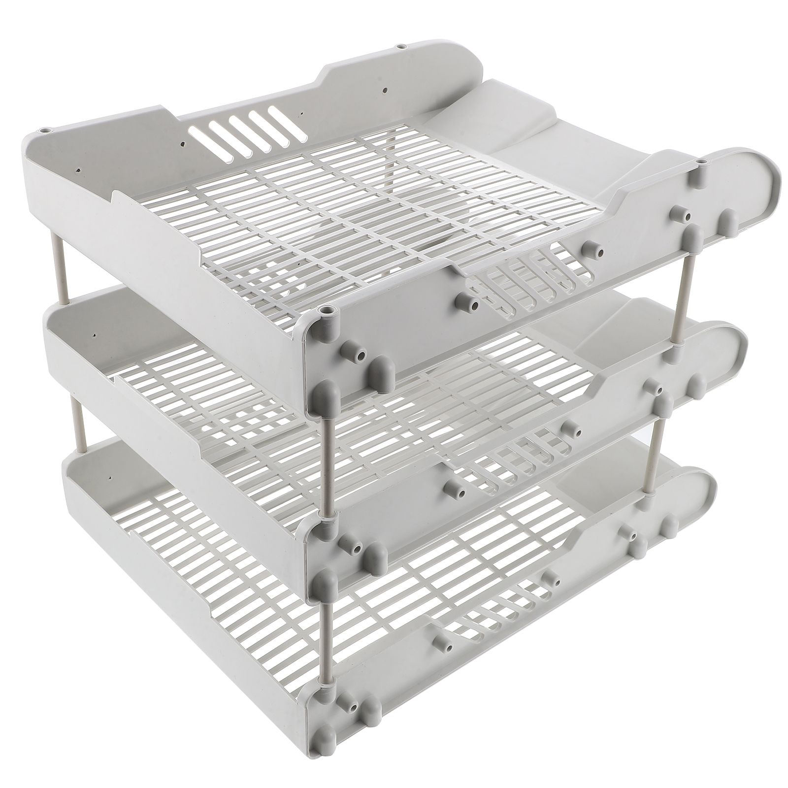 unbranded Office Desk Organizer 3-Tier File Rack Paper Holder Desktop ...