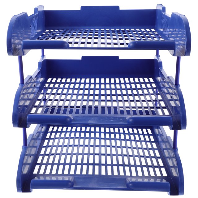 unbranded Office Desk Organizer 3-Tier File Rack Paper Holder Desktop ...