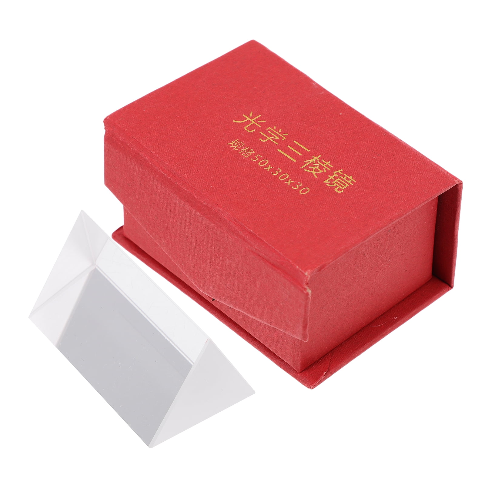 unbranded Optical Triangular-Prism Tool Physical Experiment Glass ...